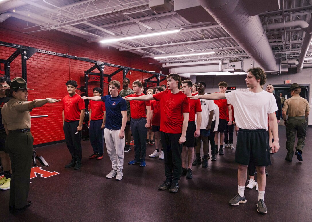 Milton High School Drill Instructor Night