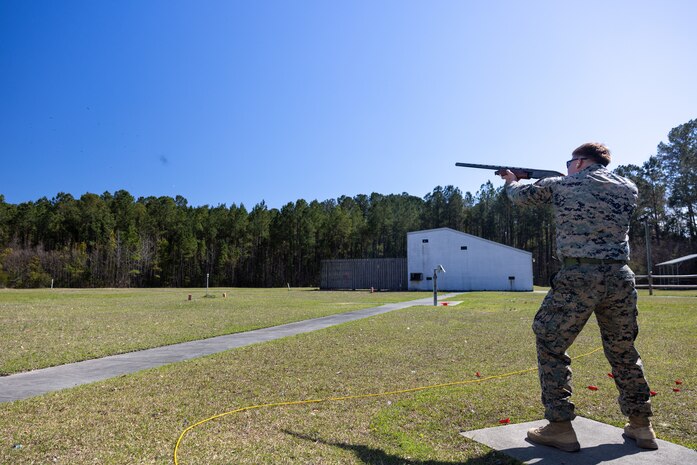 2nd LAAD conducts shotgun familiarization range for counter-UAS training