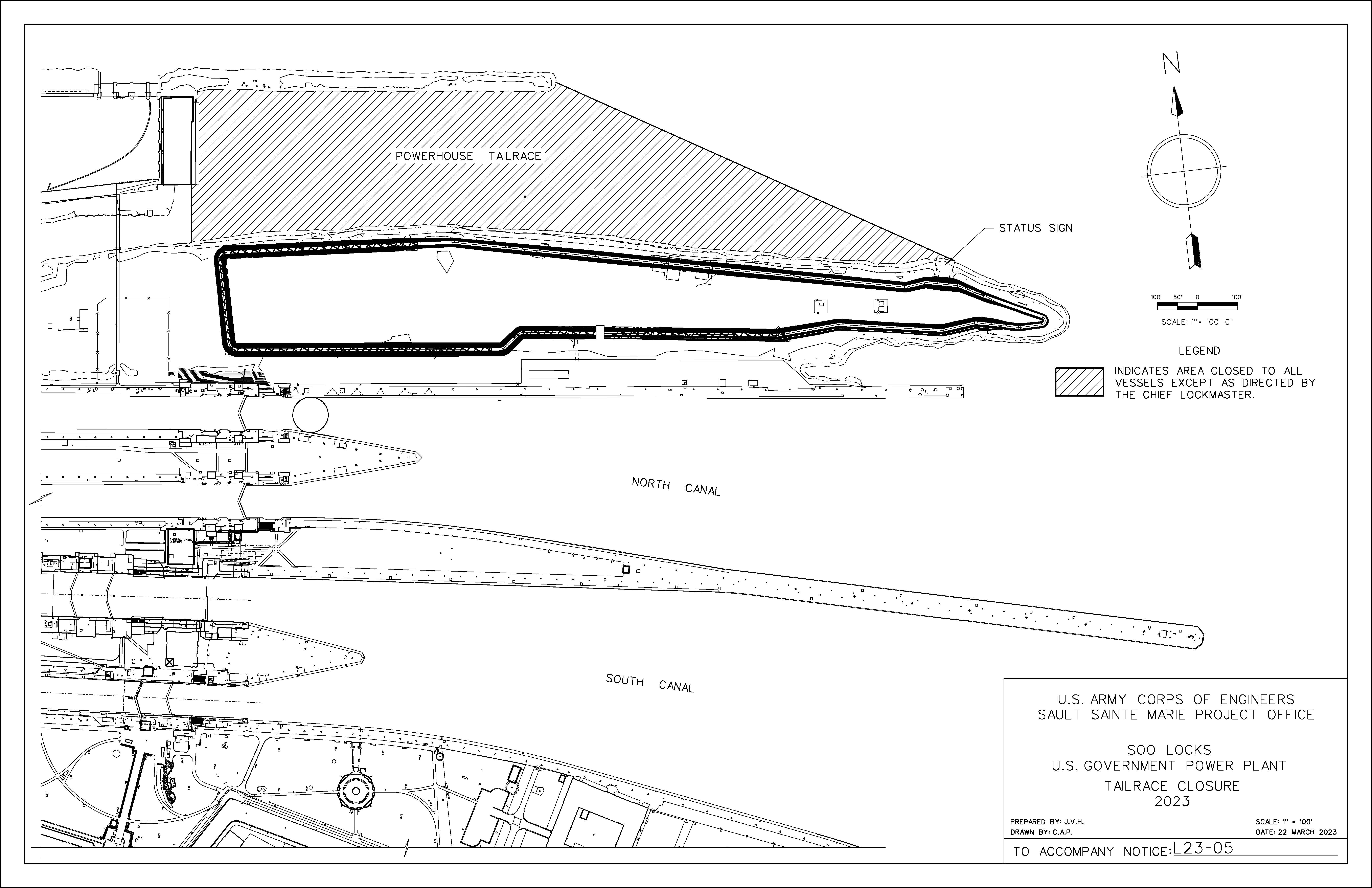 Soo Locks Hydro Plant Tailrace Closing to Vessel Traffic > Great Lakes ...