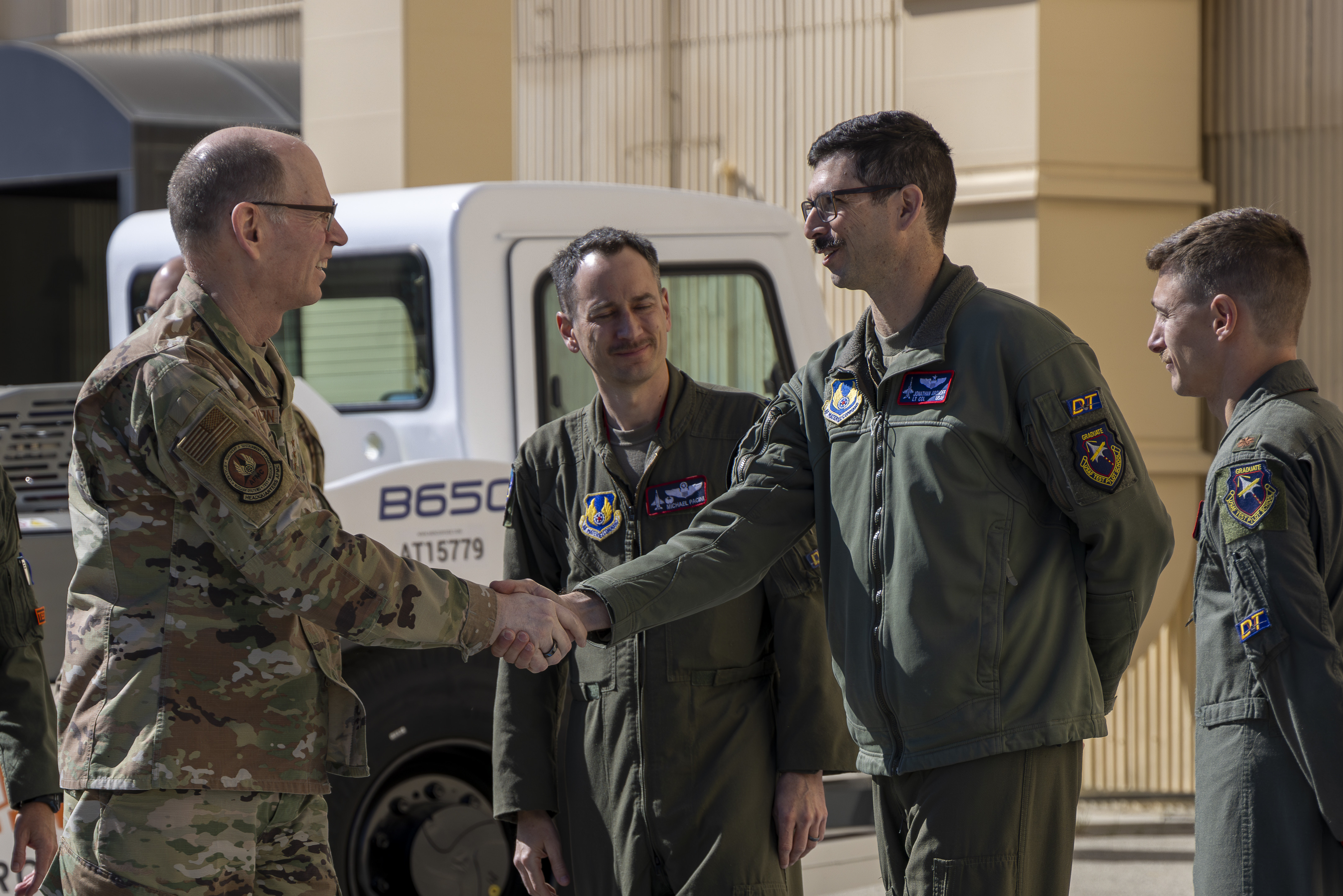 AFMC commander visits Edwards AFB > Edwards Air Force Base > Article View
