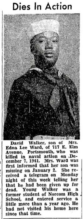 USS California Sailor Accounted for from WWII (Walker, D.) > Defense ...