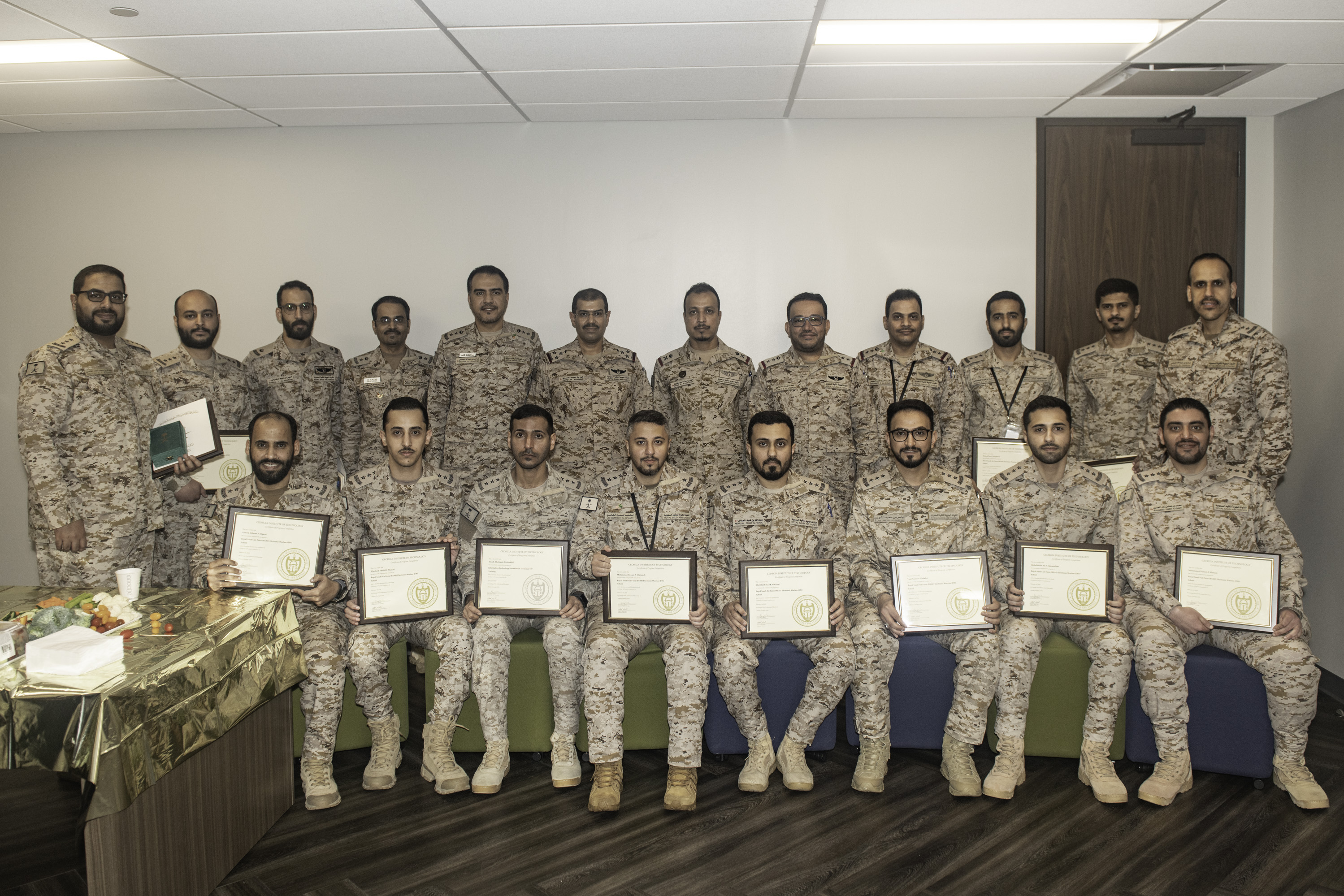 JBSA graduates first cohort of Saudi electronic warfare officers ...