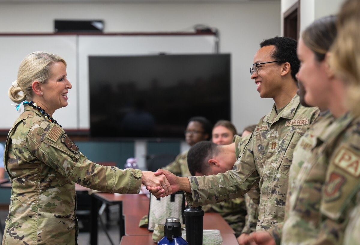 New leaders attend professional development with PACAF deputy commander ...