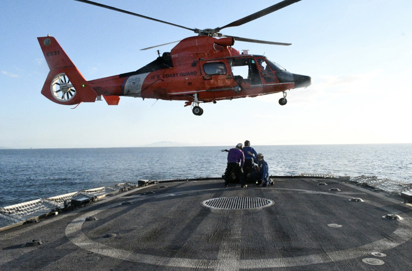 U.S. Coast Guard Cutter Active returns home from Eastern Pacific patrol ...