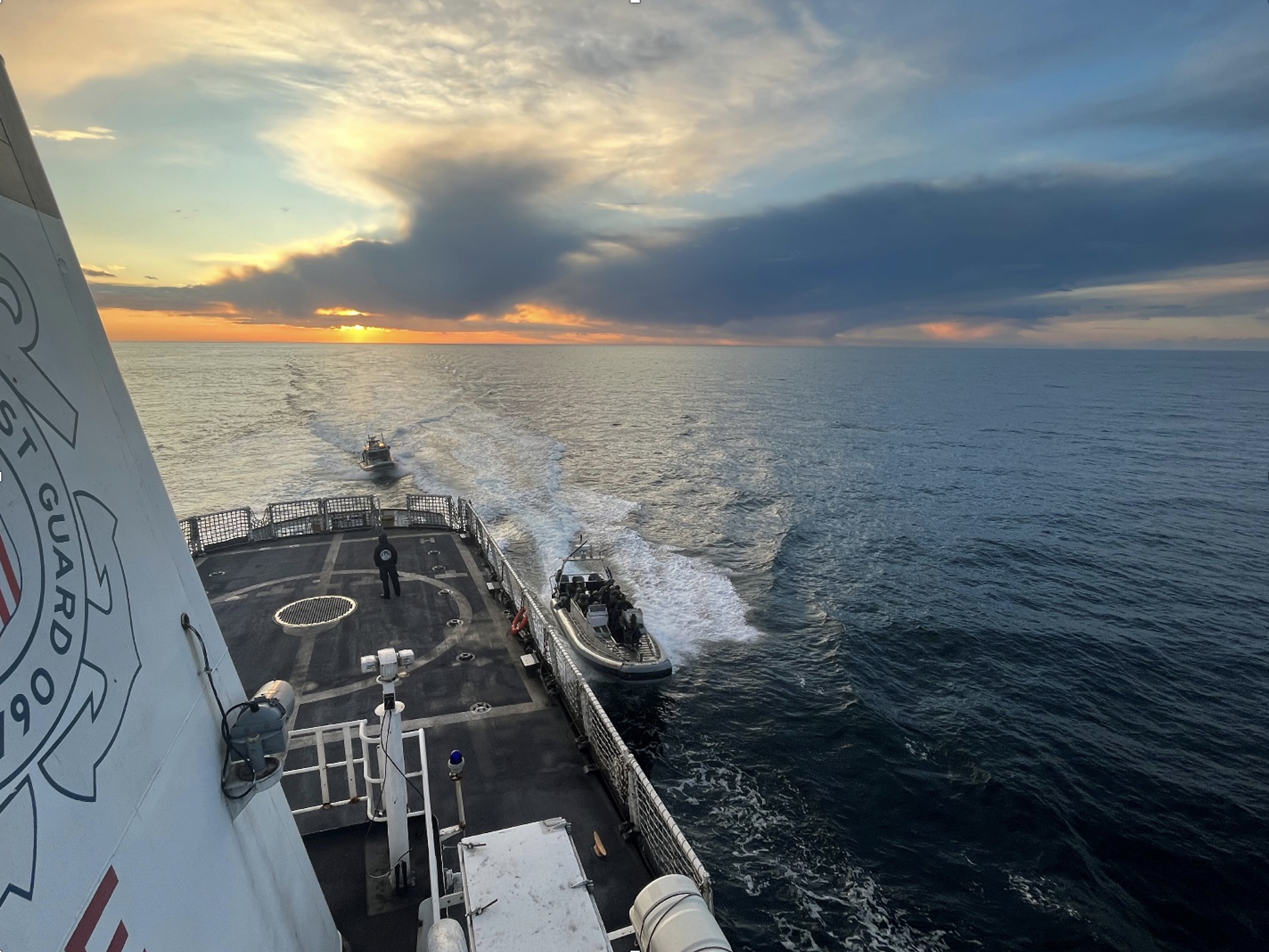 U.S. Coast Guard Cutter Active returns home from Eastern Pacific patrol ...