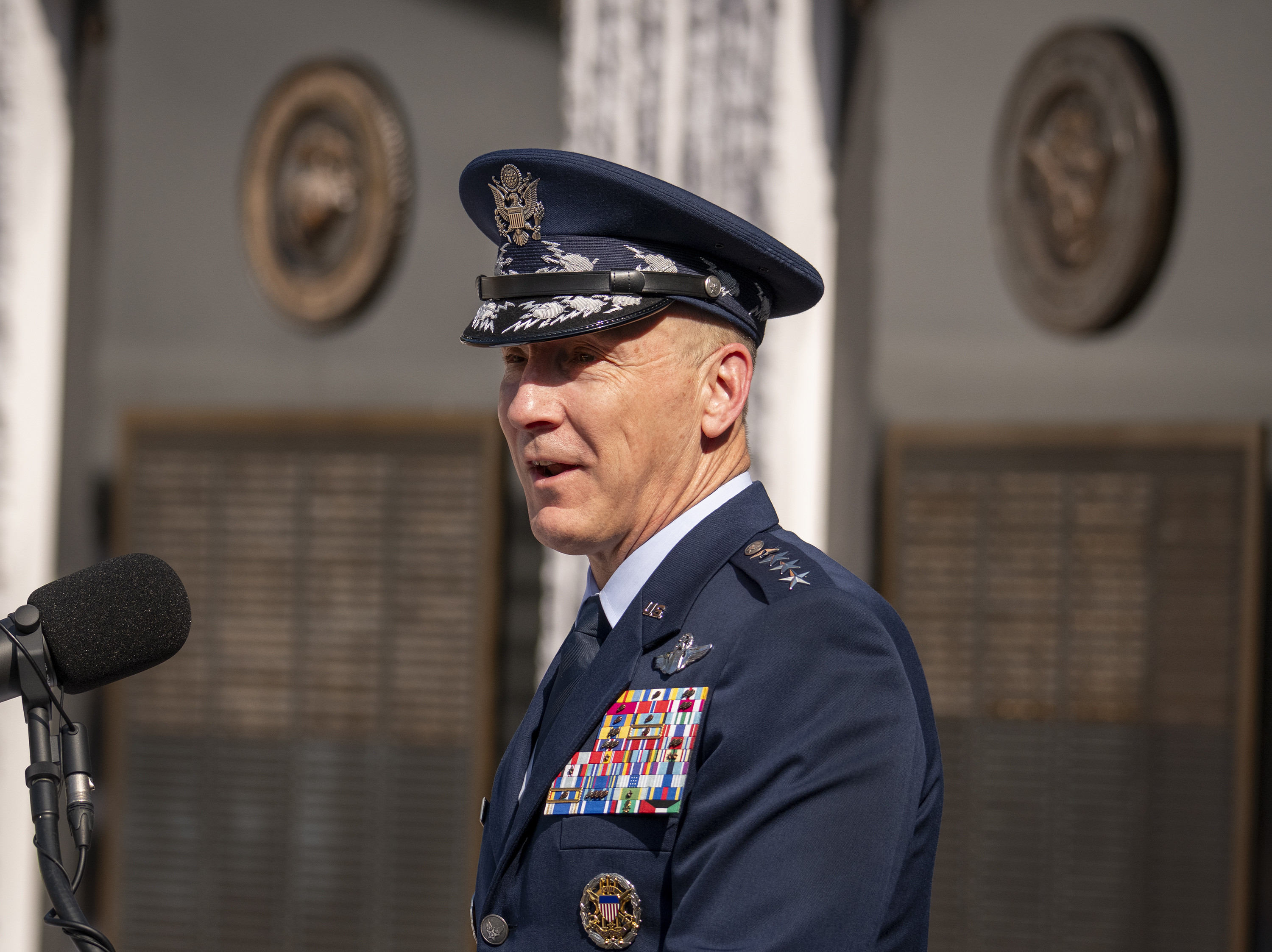 Air Force leadership honors EOD memorial in 55th year > Eglin Air Force ...