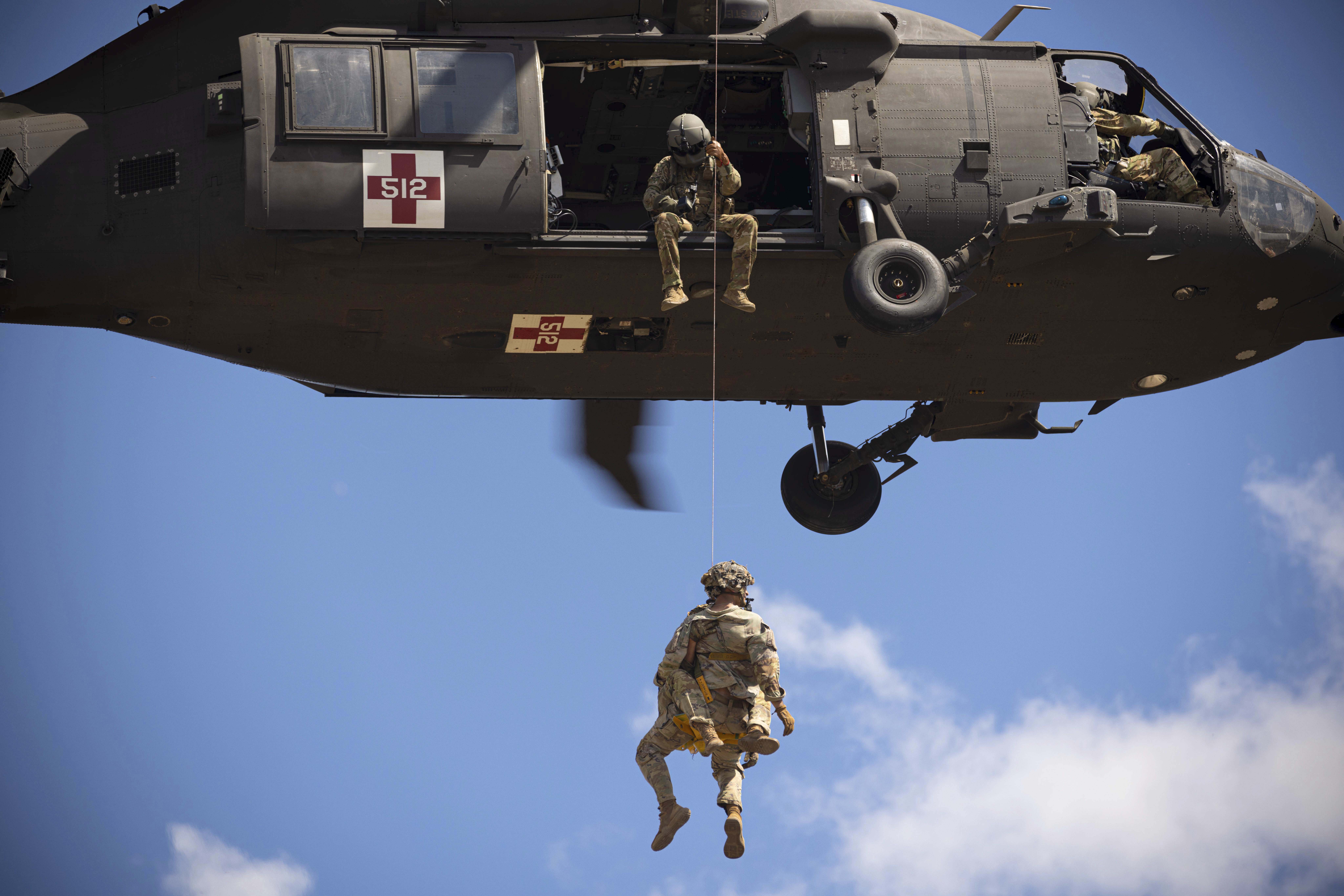 Hovering While Hoisted