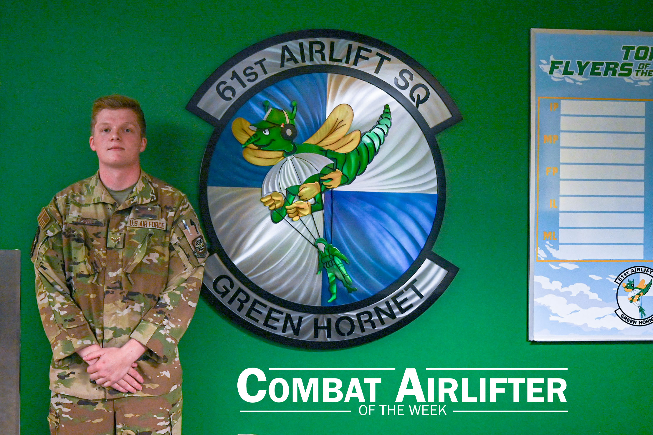 Combat Airlifter of the Week: Airman 1st Class Connor Lenke > Little ...