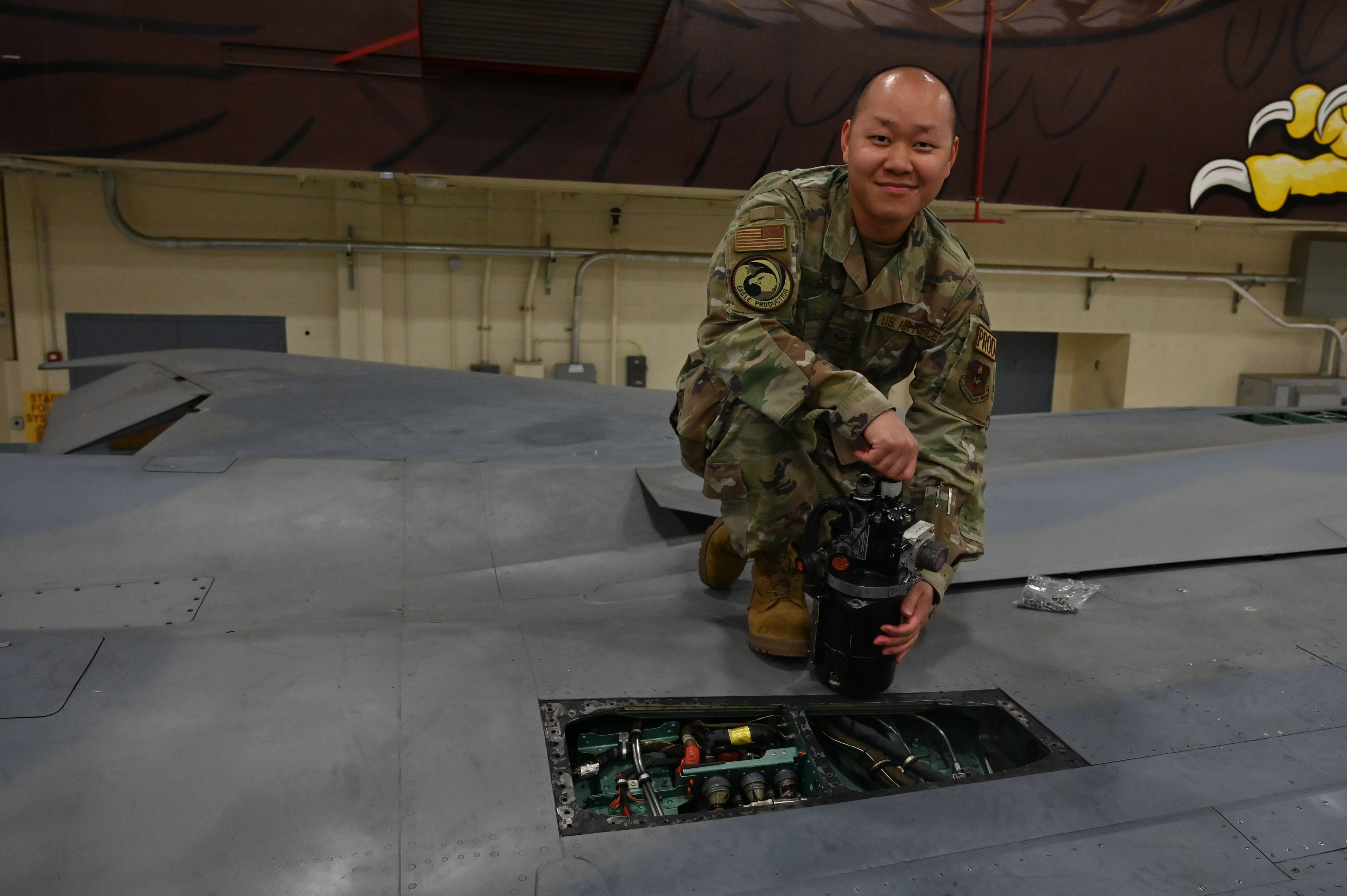 Ensuring F-15 readiness with the practice of cannibalization > Air Education and Training ...