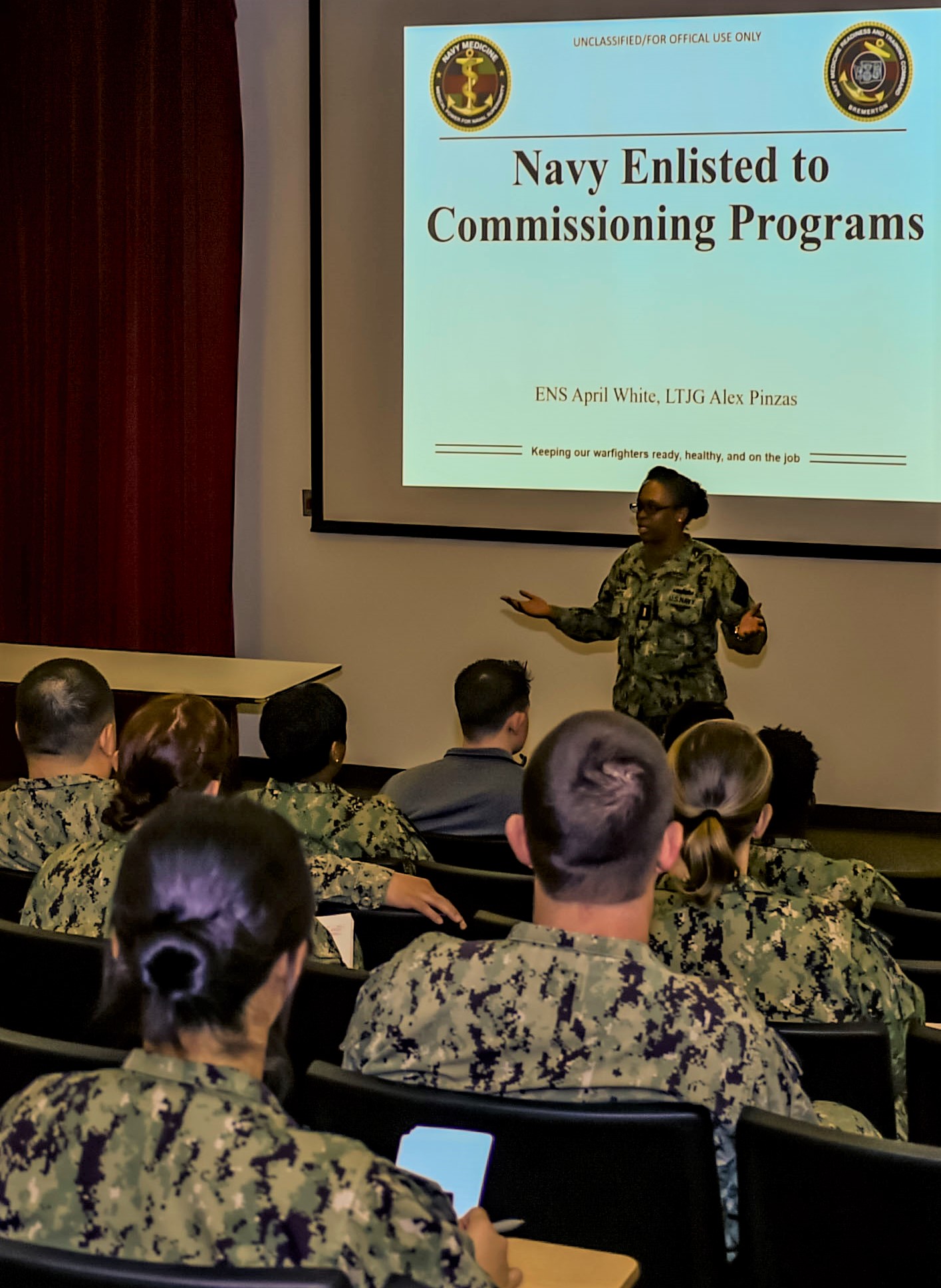 Enlisted to Officer Mustang Rodeo held at NMRTC Bremerton > Navy ...