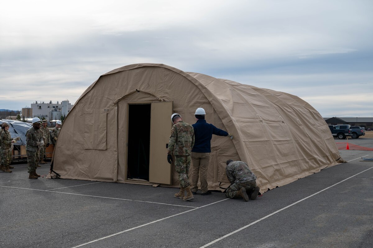 FSS builds tents during ACE exercise > Eielson Air Force Base > Display
