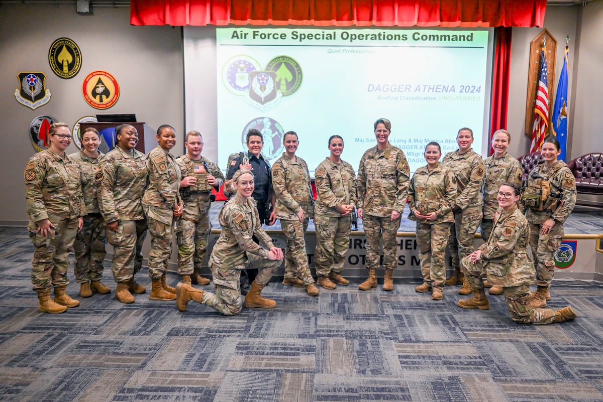 DAGGER ATHENA addresses barriers to readiness with AFSOC senior leaders ...