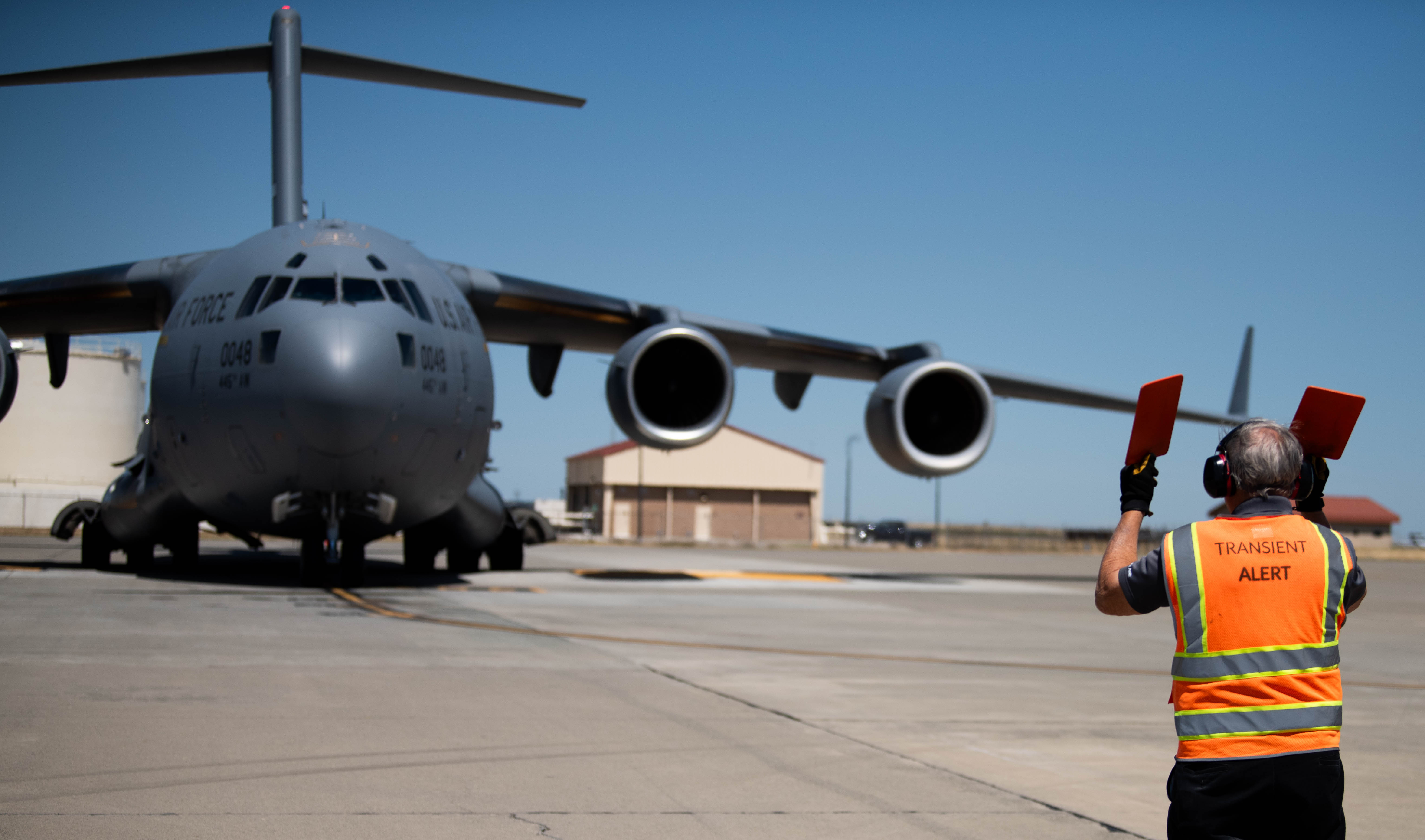 60th APS ramp operations: Rain or shine > Travis Air Force Base > Display