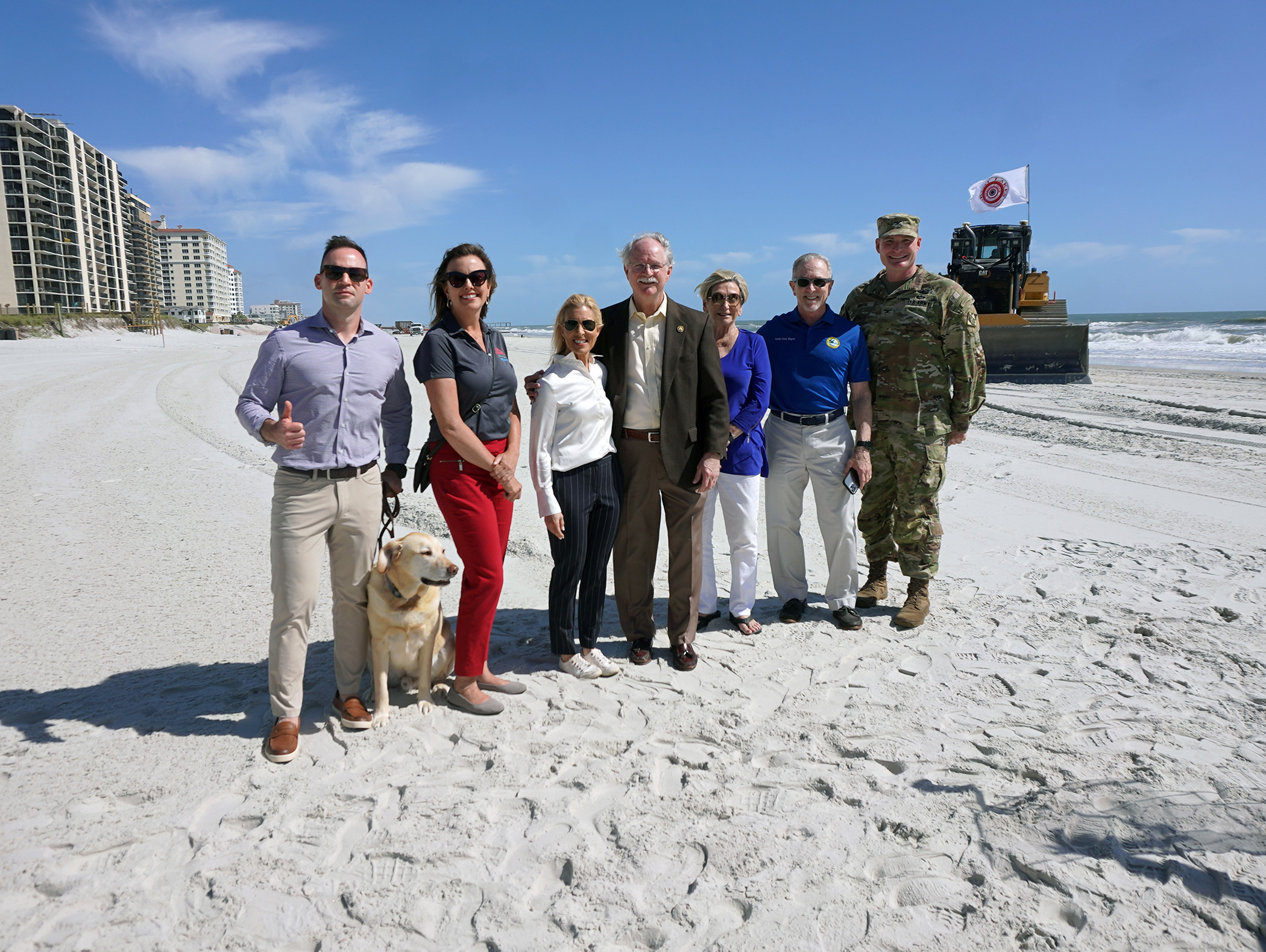 Jacksonville City Mayor, USACE kick off Beach Renourishment project ...