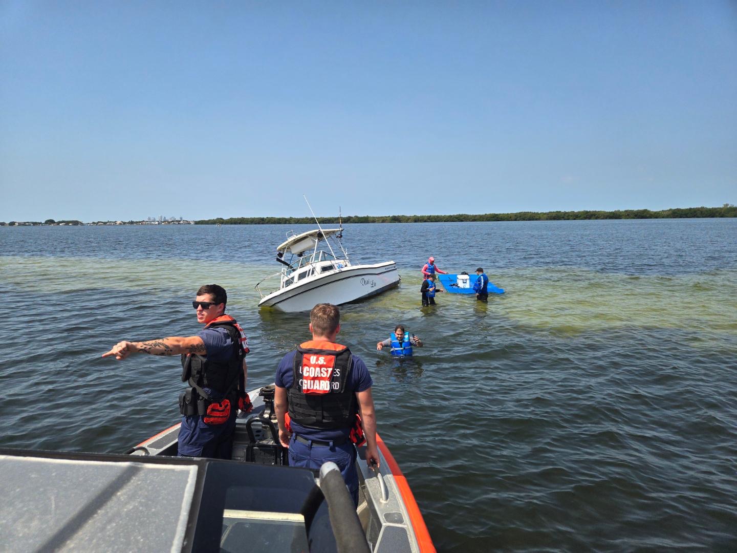 Coast Guard rescues 5 boaters in under 3 hours near Tampa Bay > United ...