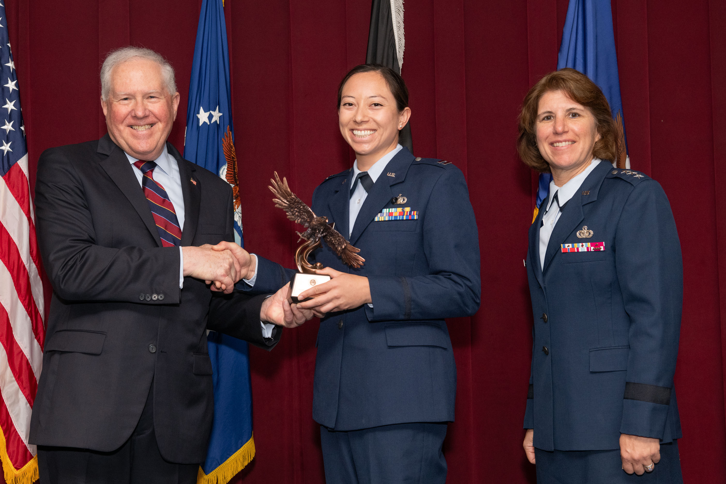 Secretary of the Air Force Frank Kendall and Air University Commander ...