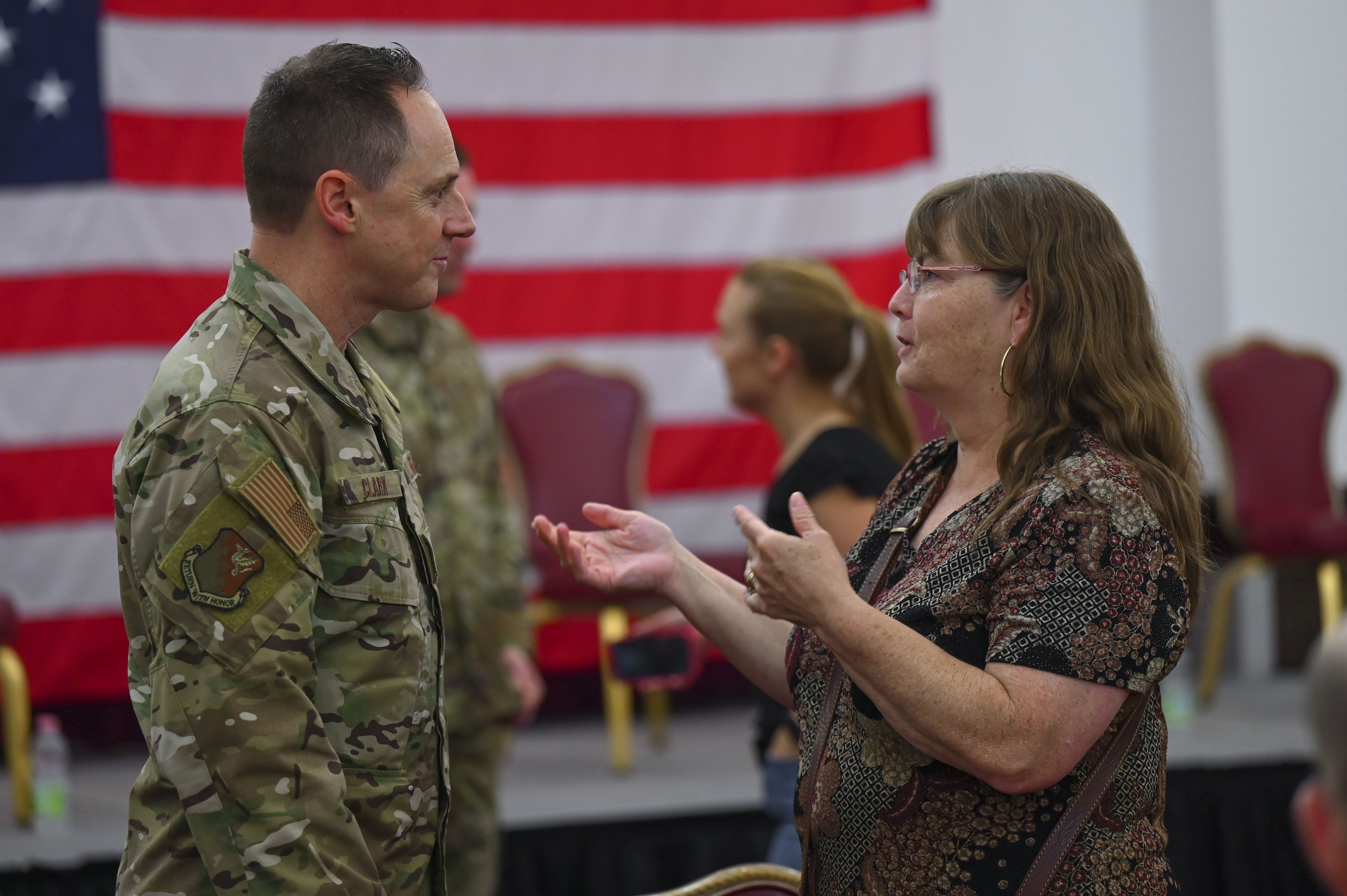 Brig. Gen. Clark hosts a spouse town hall > Aviano Air Base > Display