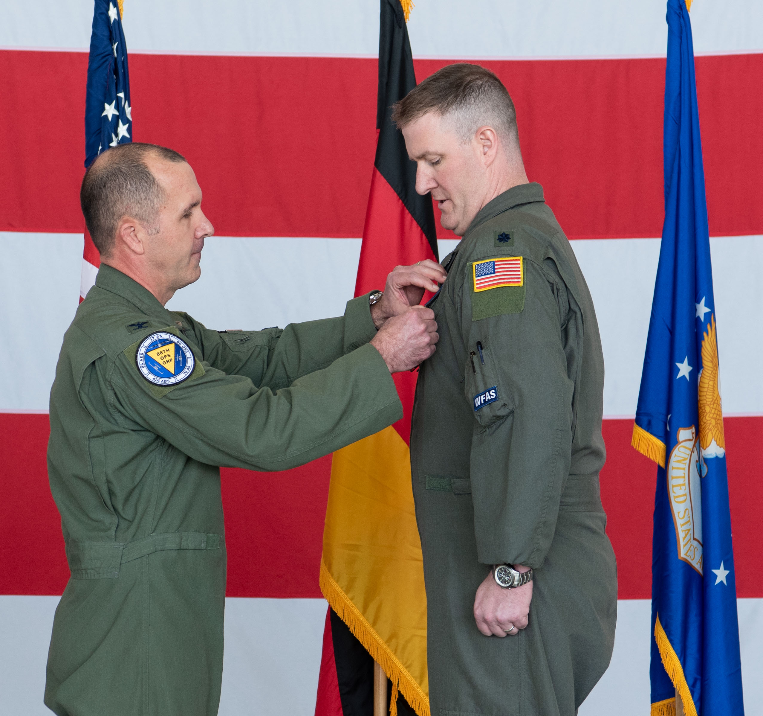 76 Airlift Squadron welcomes new commander > Ramstein Air Base ...