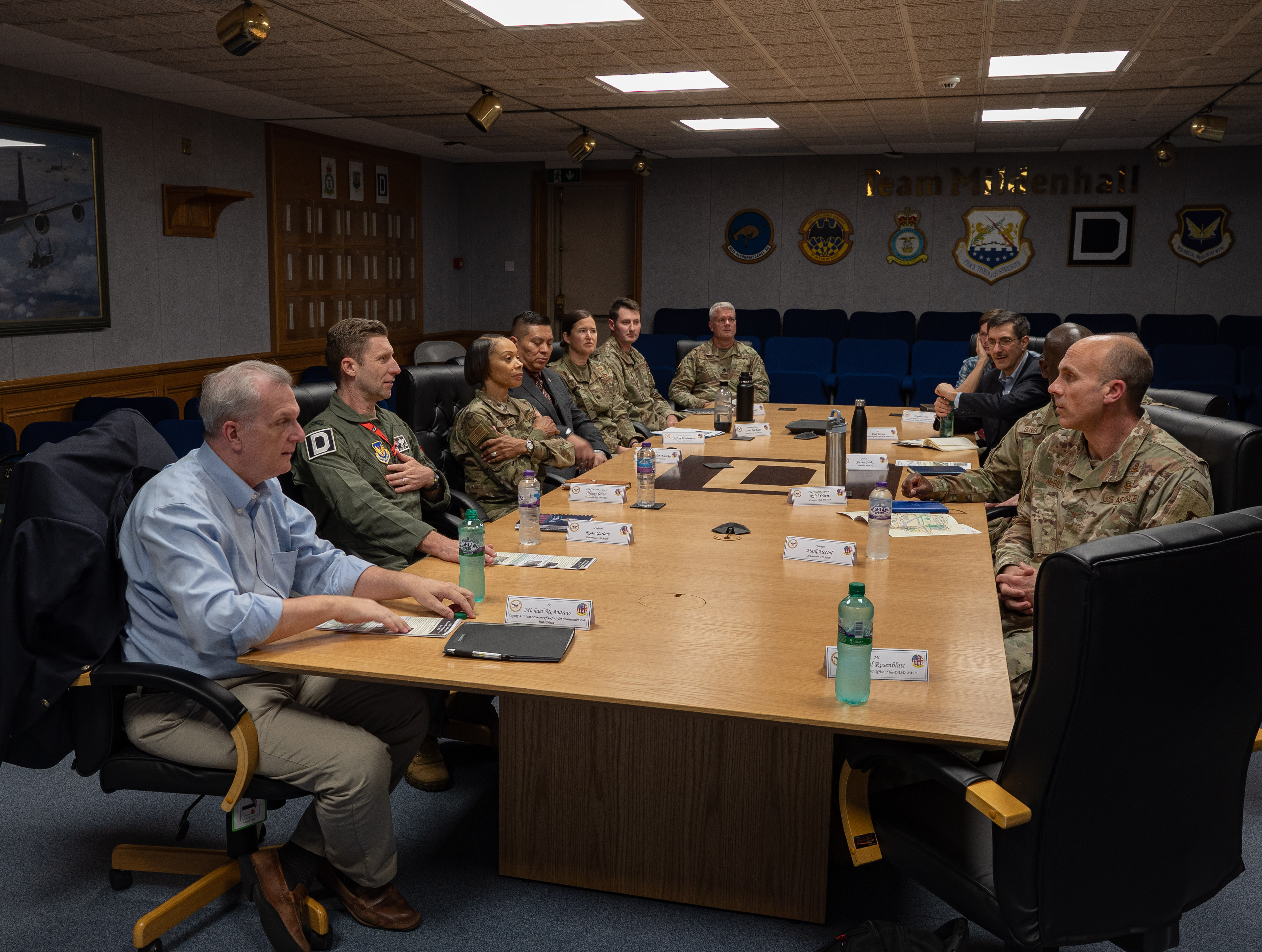 Deputy Assistant Secretary of Defense for Construction Meets with RAF ...