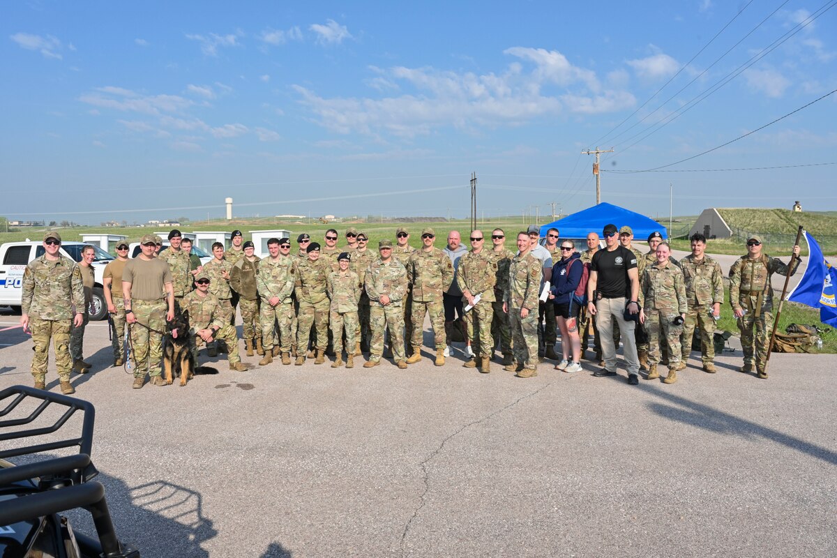 28th Security Forces Squadron hosts Police Week ruck march > Ellsworth ...