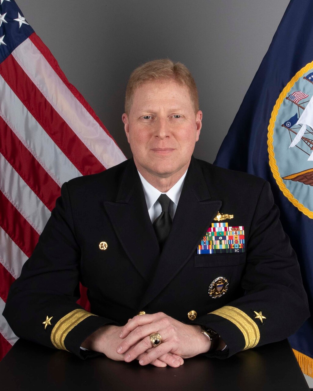 Rear Admiral Tom Moninger > United States Navy > BioDisplay