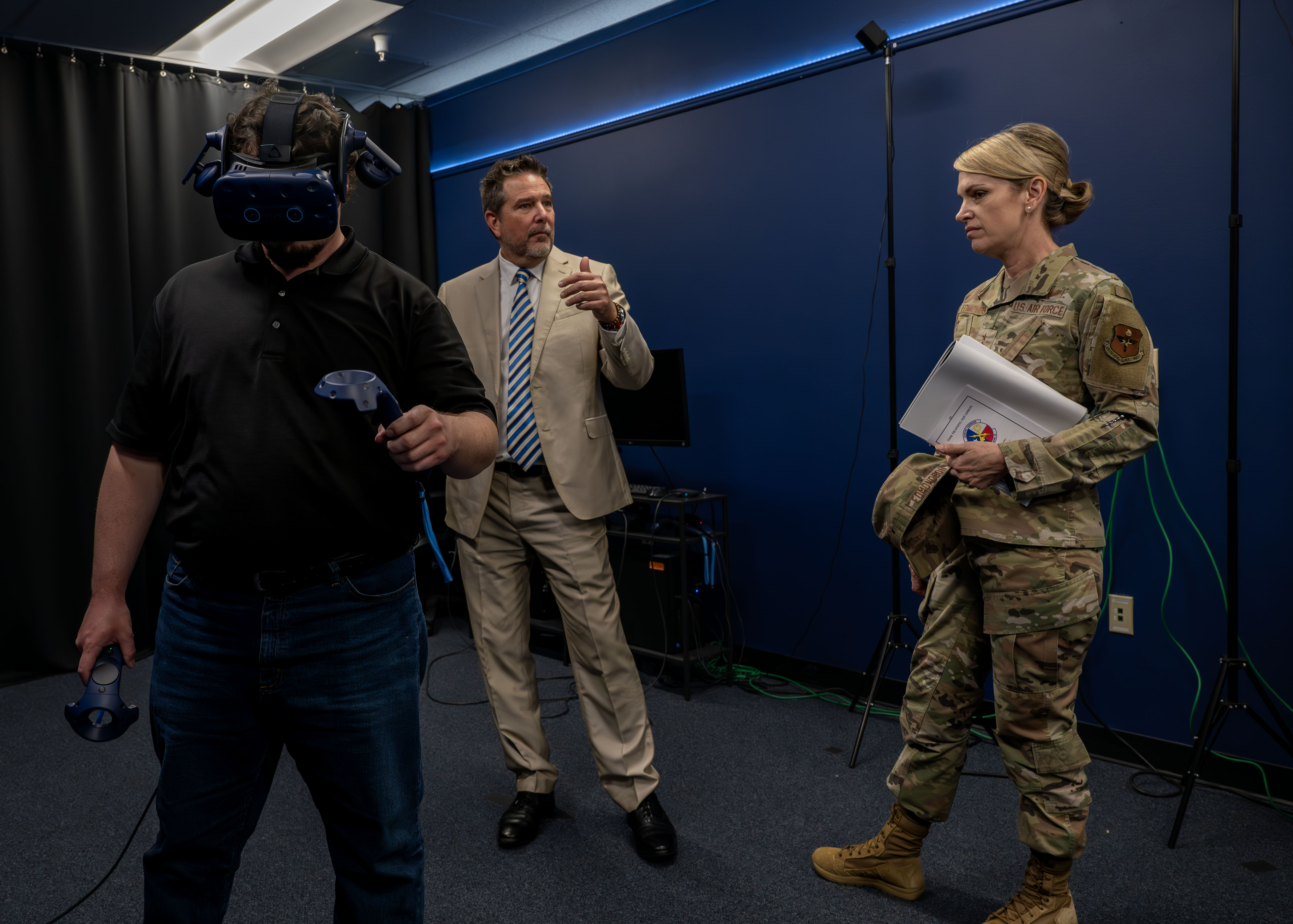 2AF commander visits Goodfellow > Air Education and Training Command ...