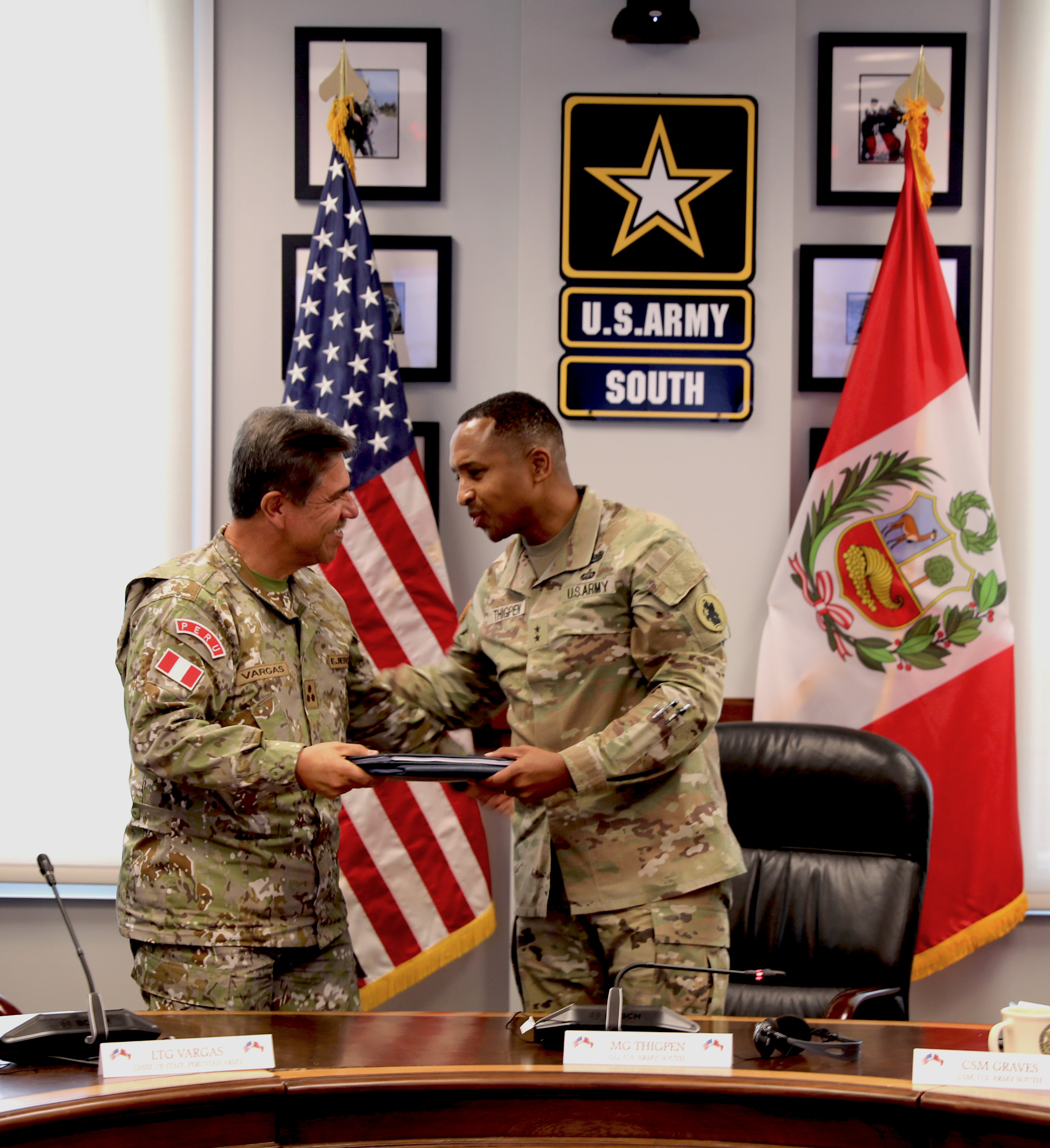 10th annual U.S.-Peru Army Staff Talks synchronize future engagements ...
