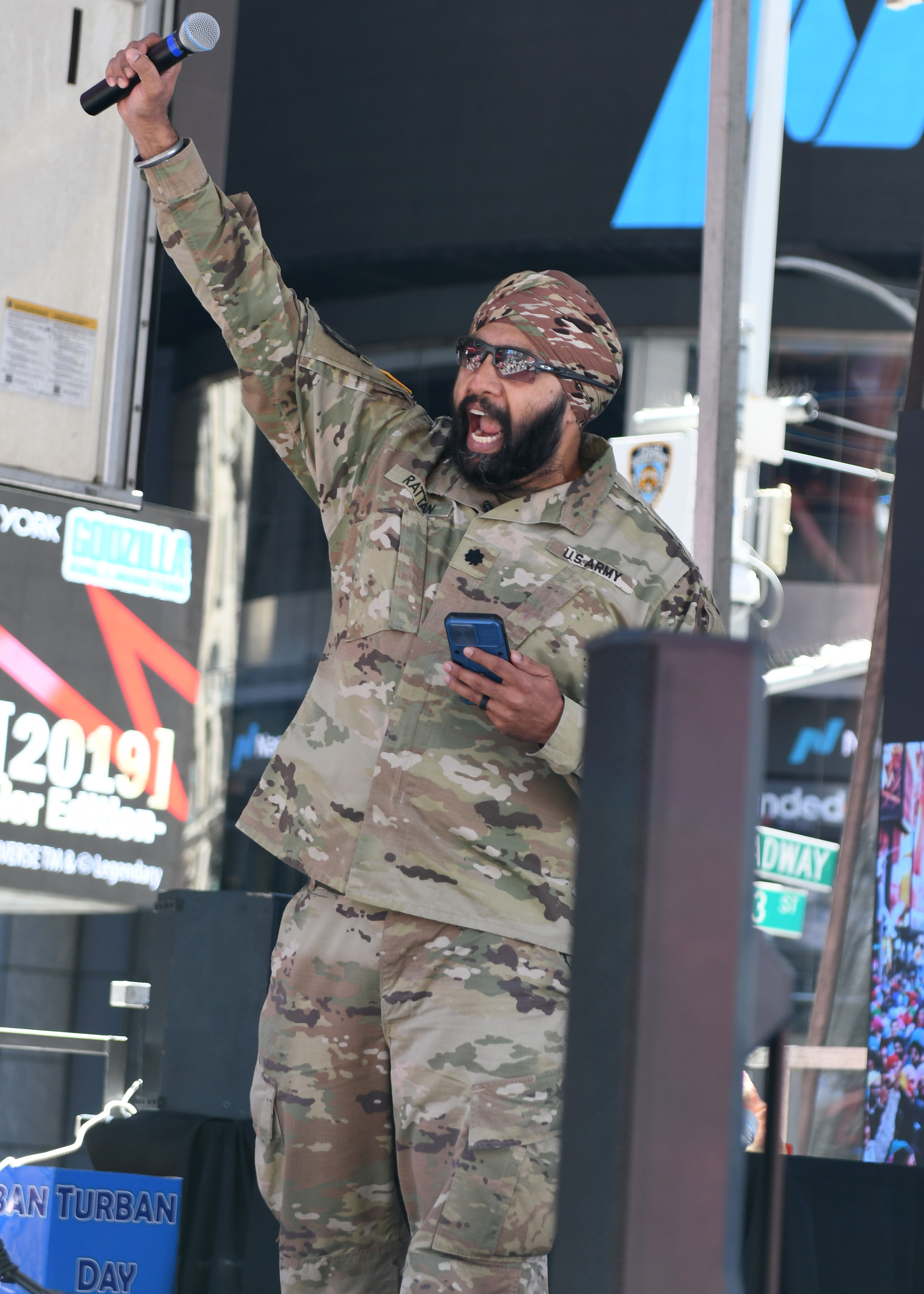 MRTC officer celebrates Army's support for Sikh Soldiers at Times ...