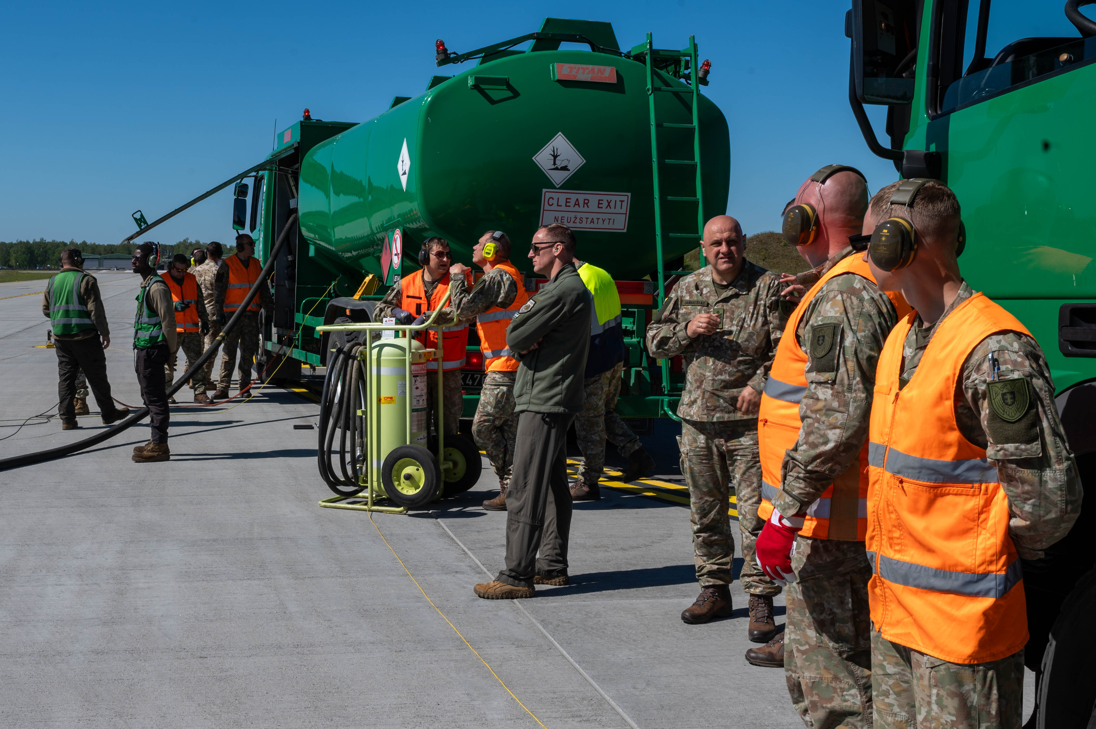 Triple Nickel trains with NATO allies and partners in Lithuania during ...