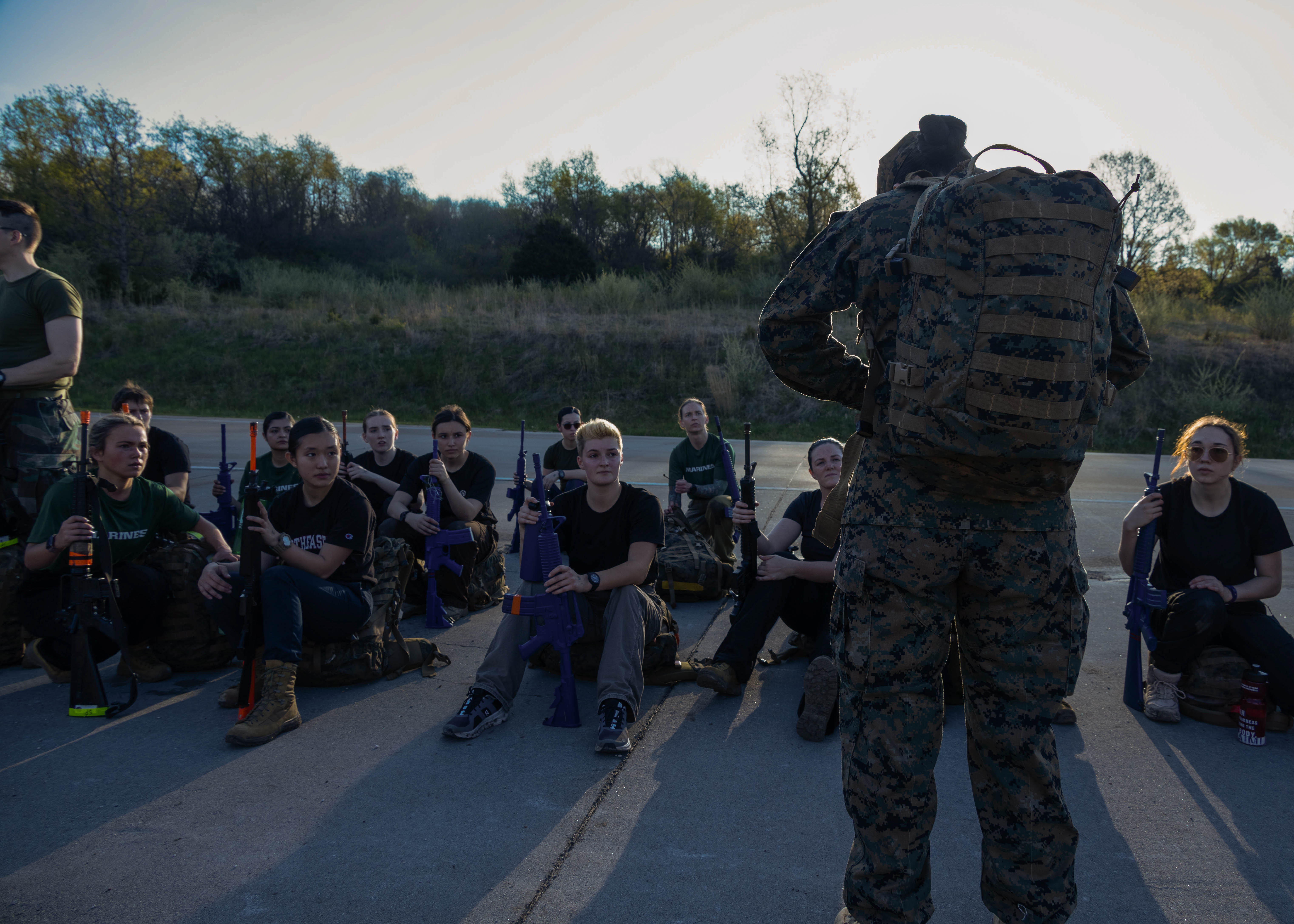 9th Marine Corps District Mini Officer Candidate School Day Two