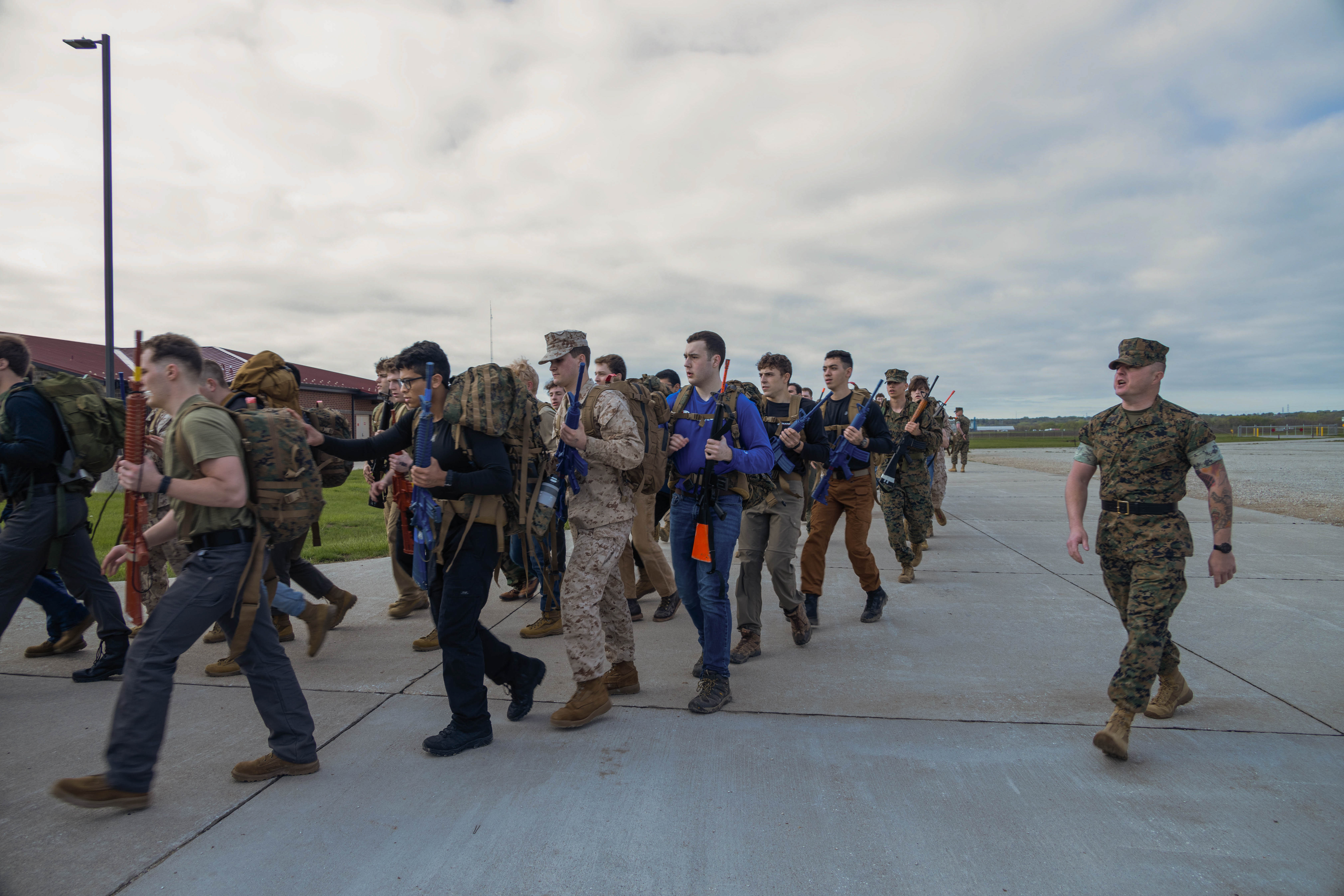 9th Marine Corps District Mini Officer Candidate School Day Two