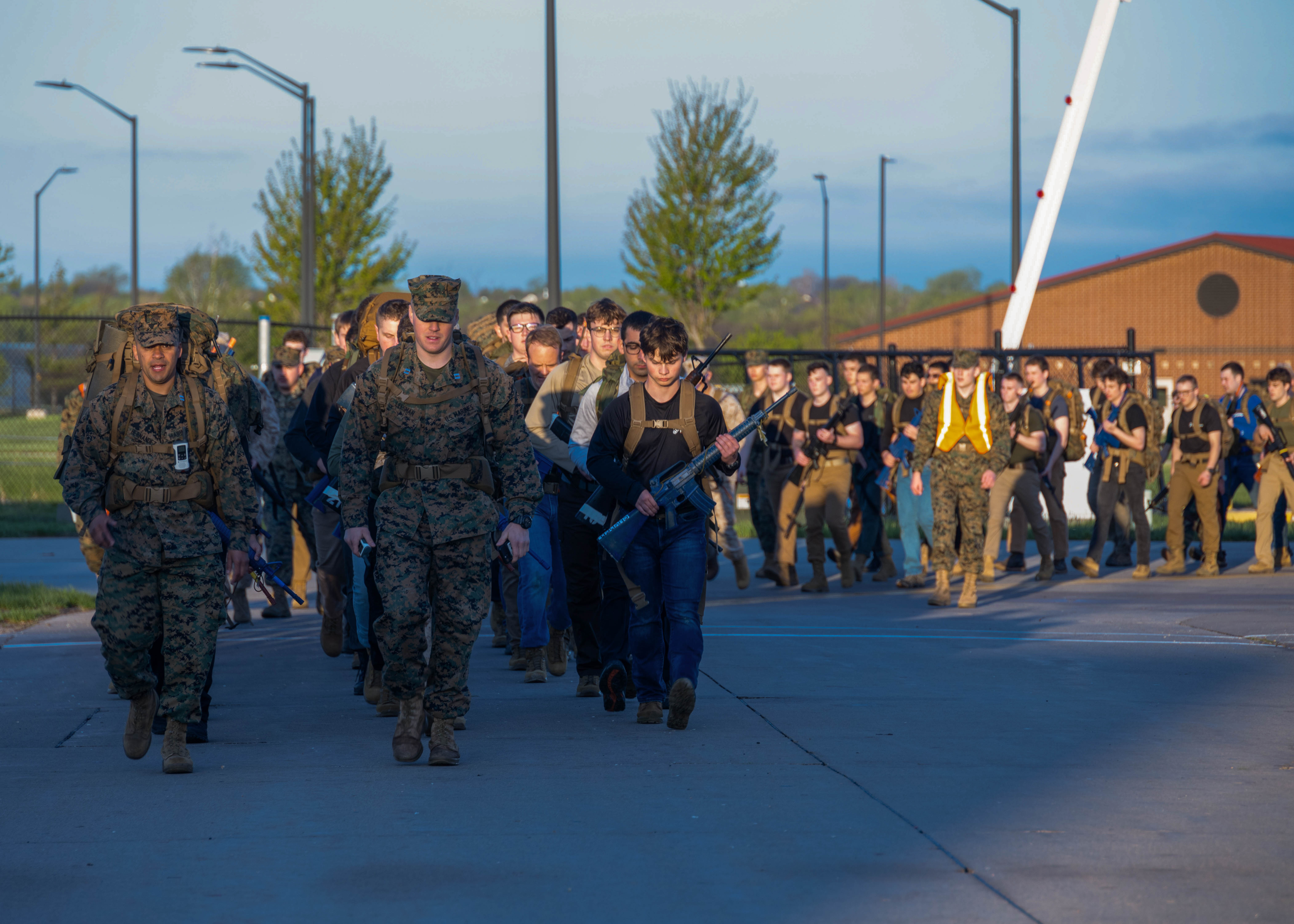9th Marine Corps District Mini Officer Candidate School Day Two