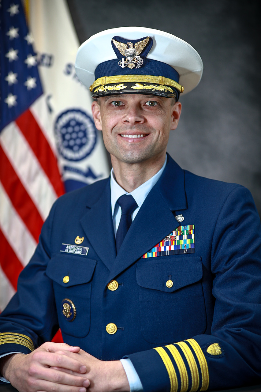 CAPT Jonathan Andrechik > United States Coast Guard > Biographies