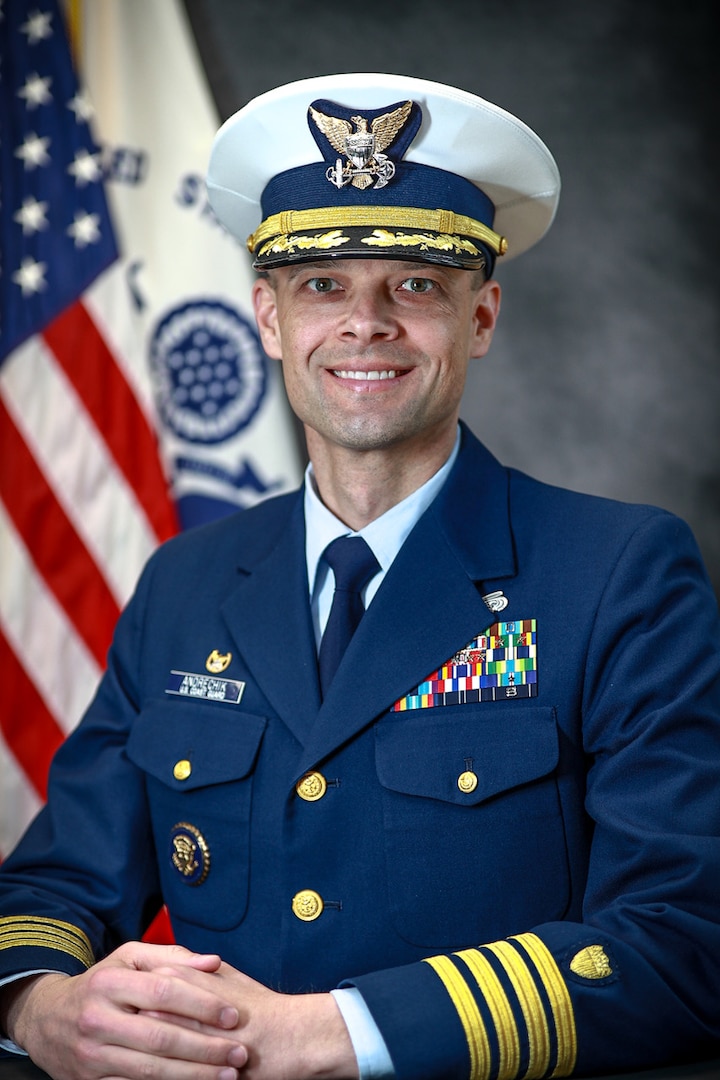 CAPT Jonathan Andrechik > United States Coast Guard > Biographies