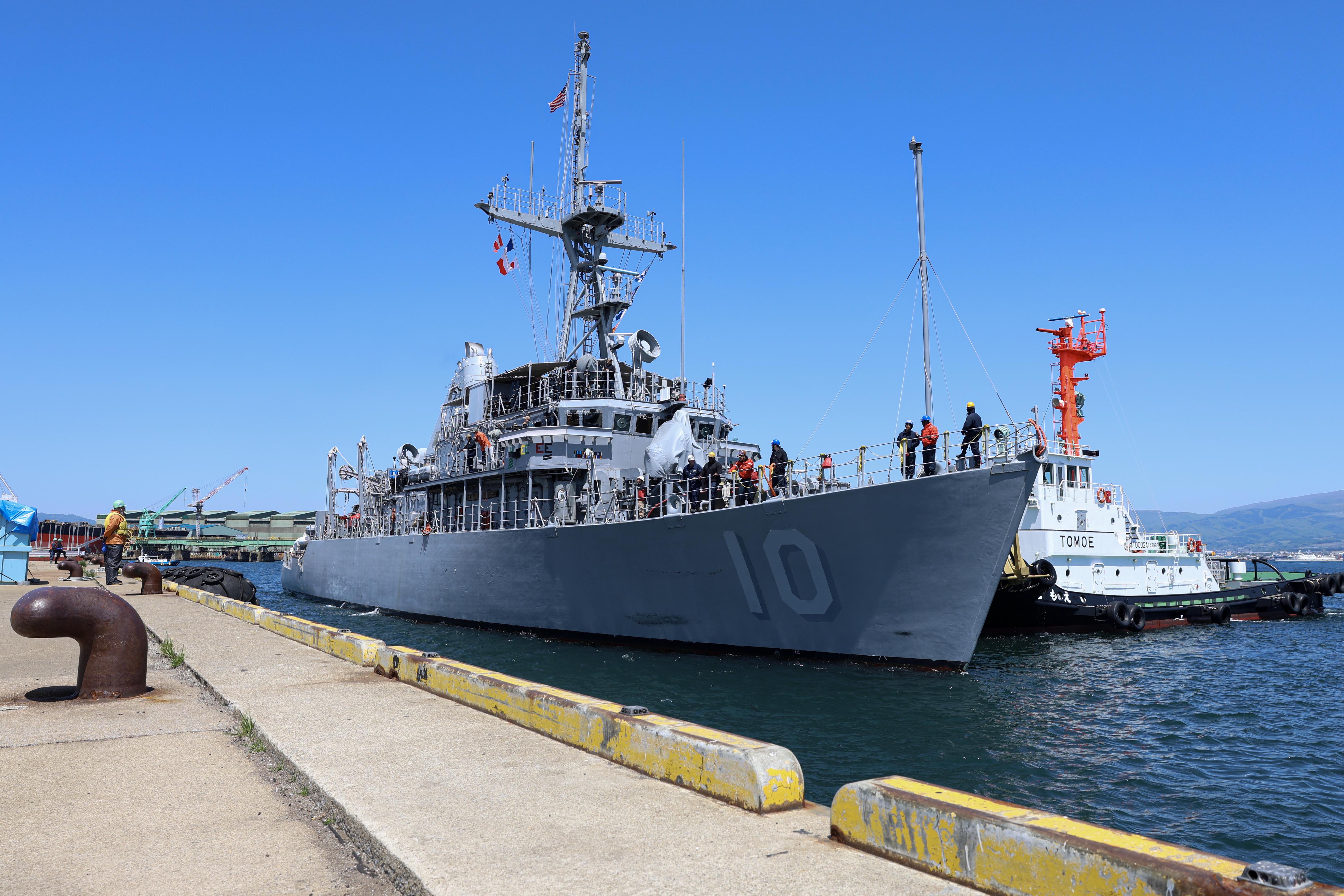 USS Warrior Departs Hakodate, Japan, Following Scheduled Port Visit ...