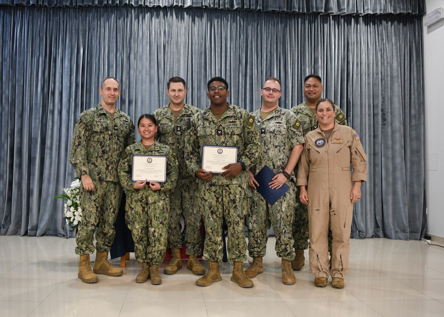 NMCRS Recognizes ADFD Key Persons, Volunteers at NSA Bahrain ...
