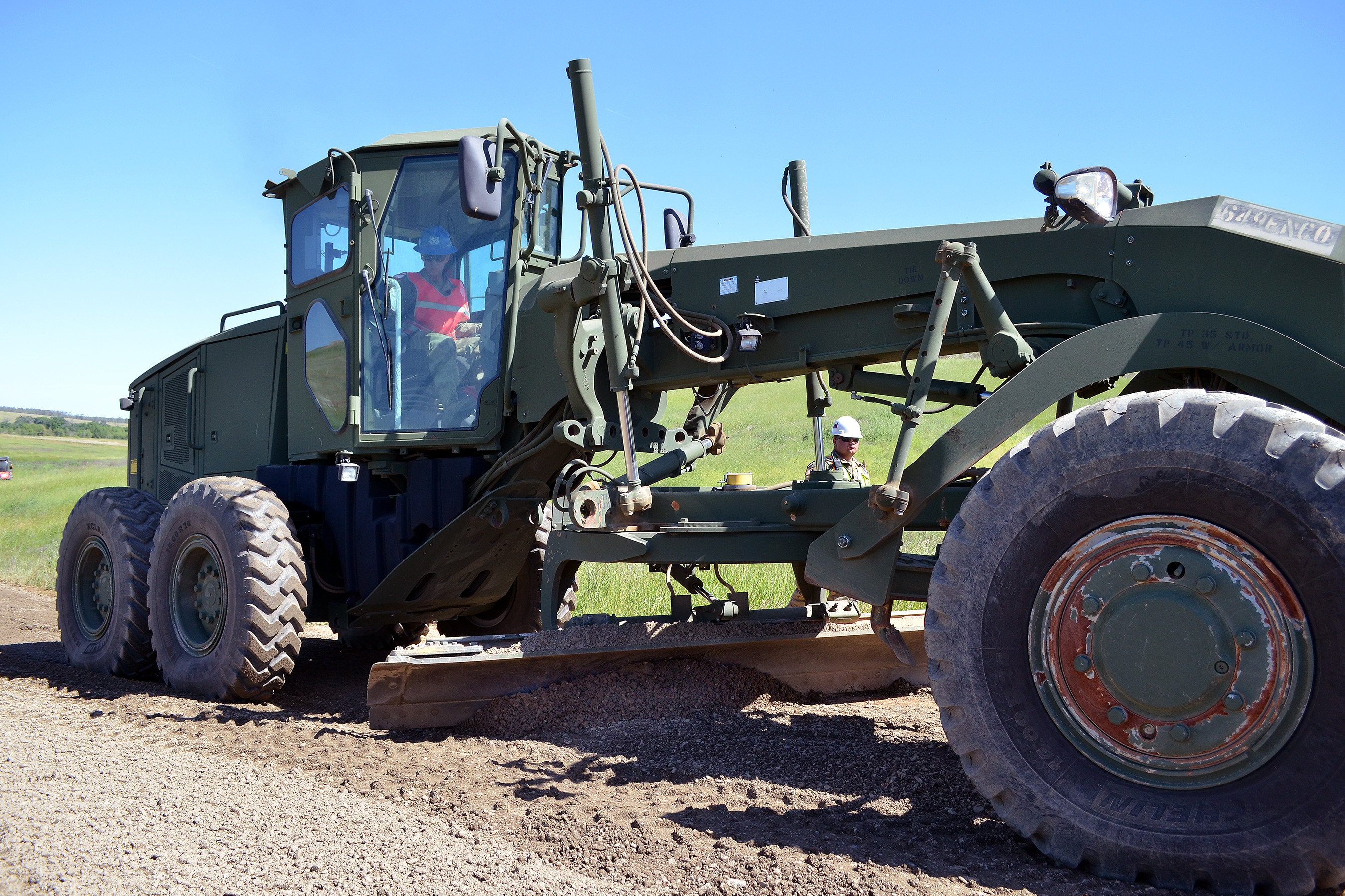 National Guard’s 649th Engineer Company gives and receives during ...