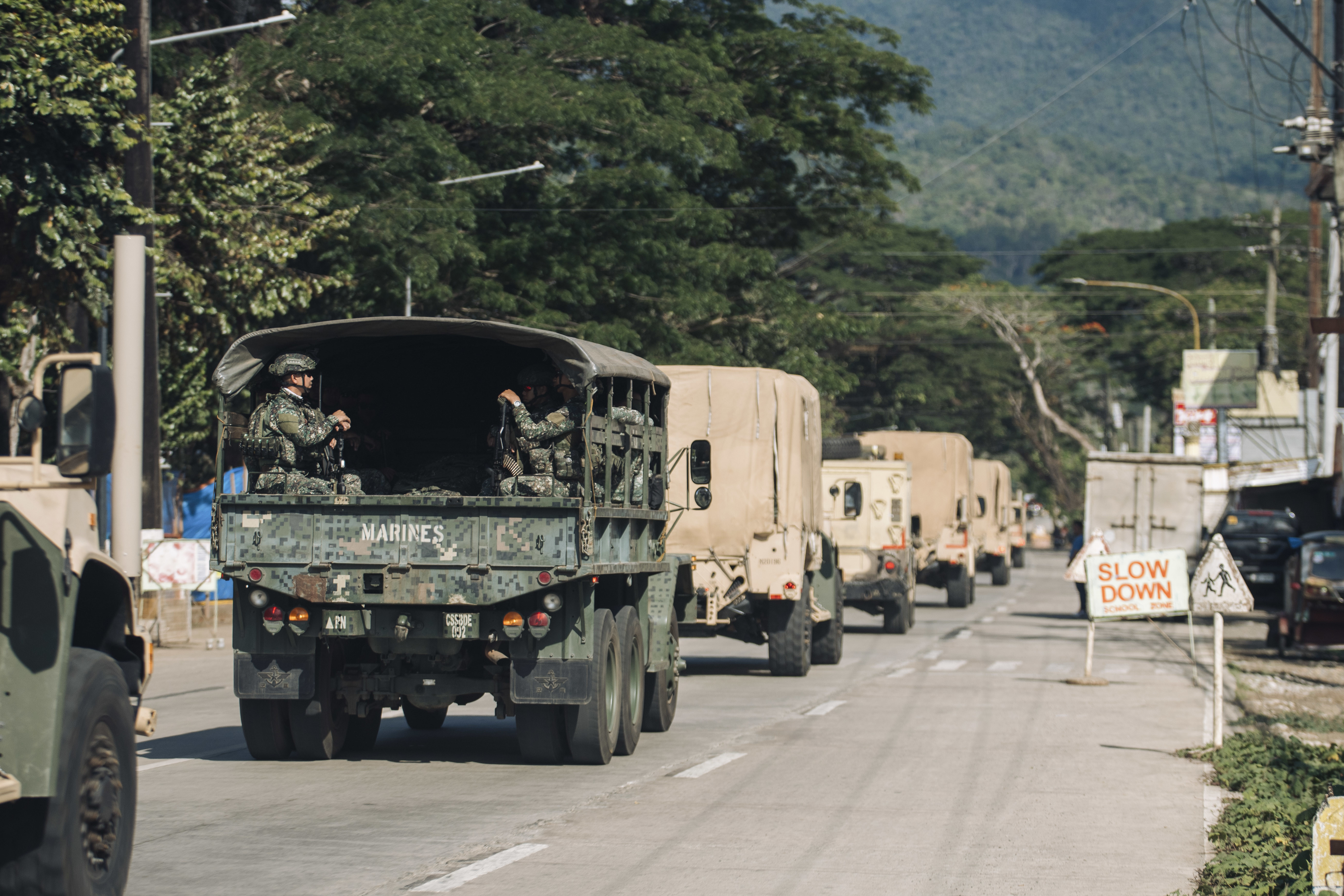Combined US-Philippine Forces Conduct Largest Tactical Convoy on ...