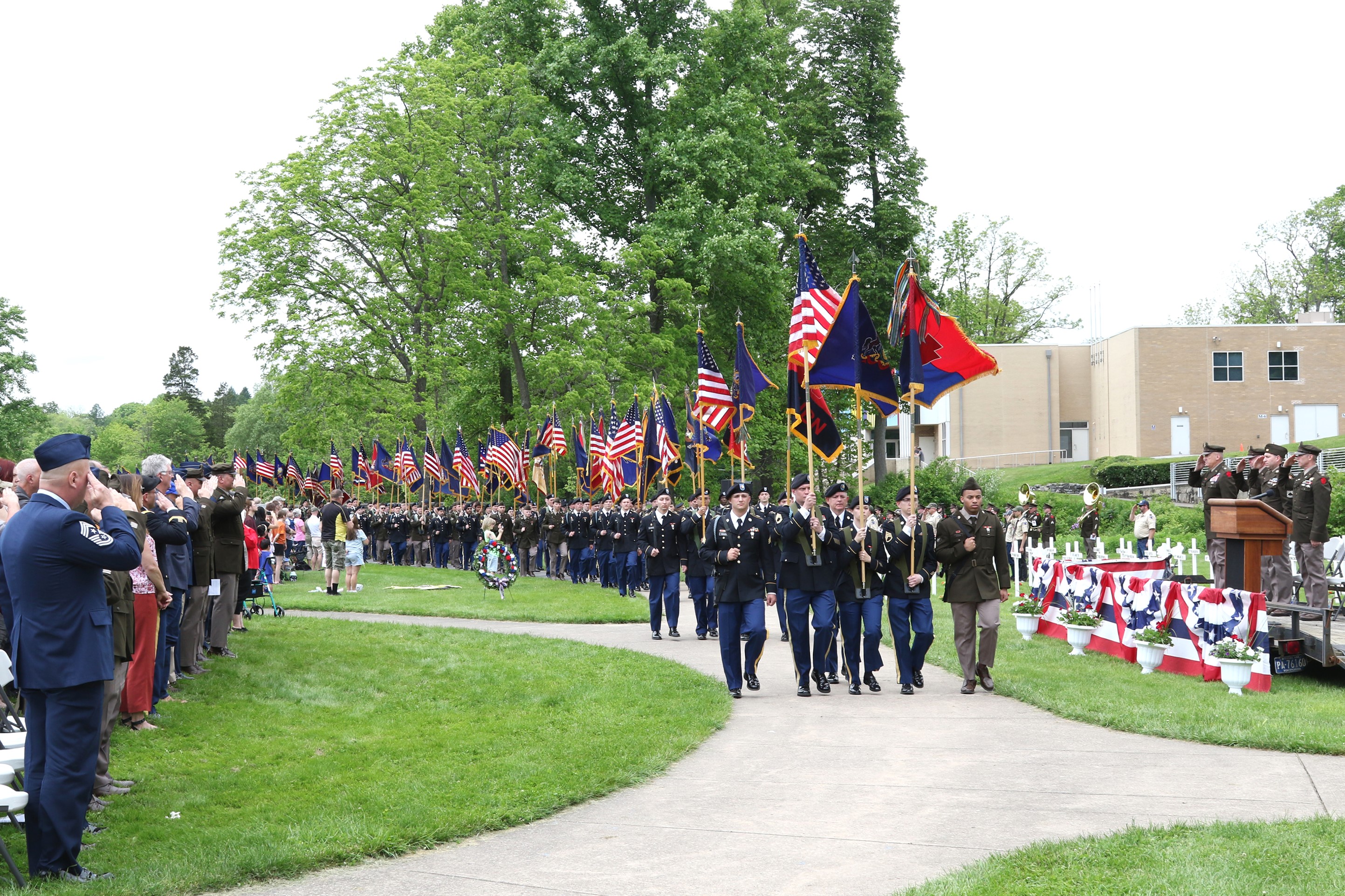 28th Infantry Division conducts annual memorial service in Boalsburg ...