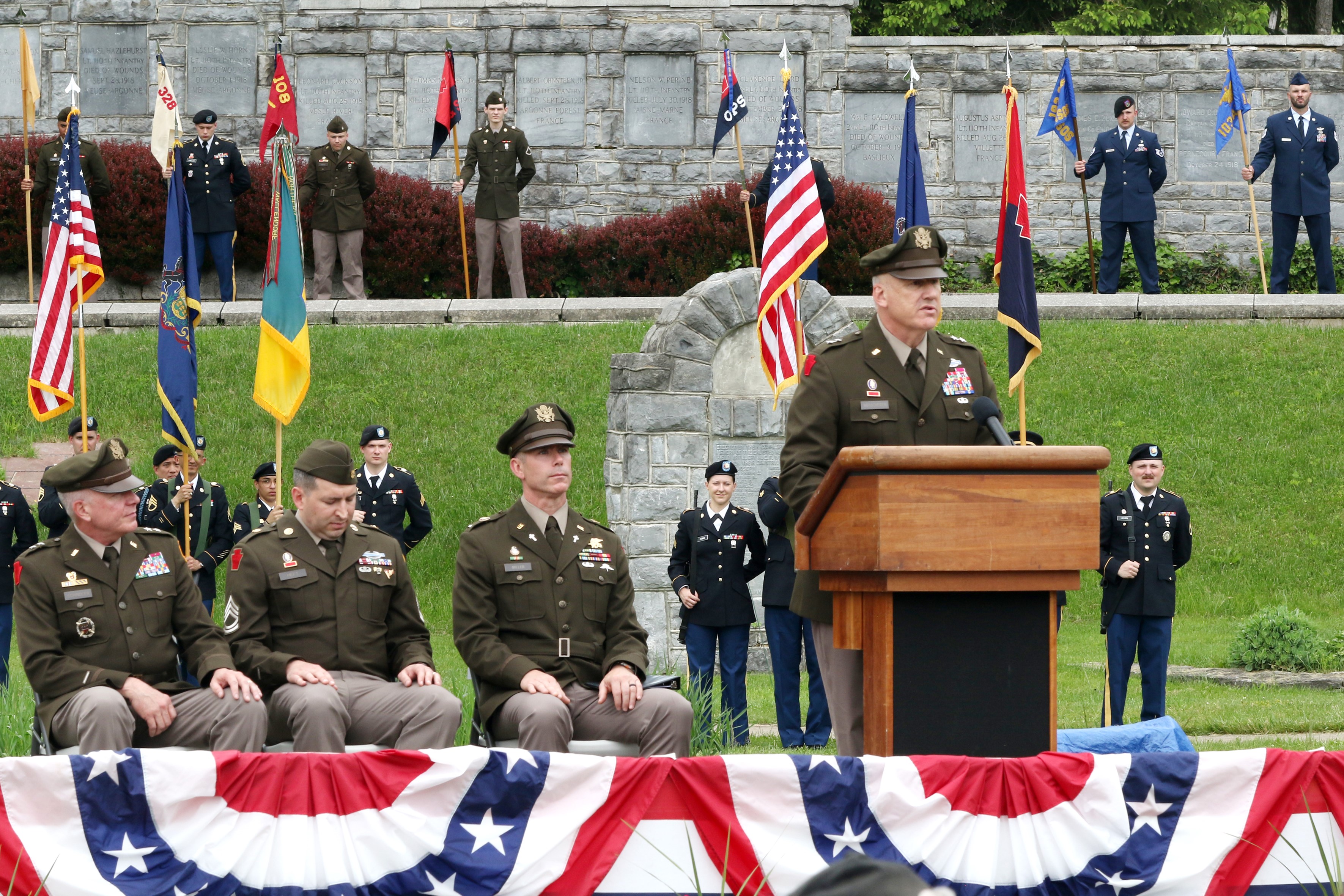 28th Infantry Division conducts annual memorial service in Boalsburg ...