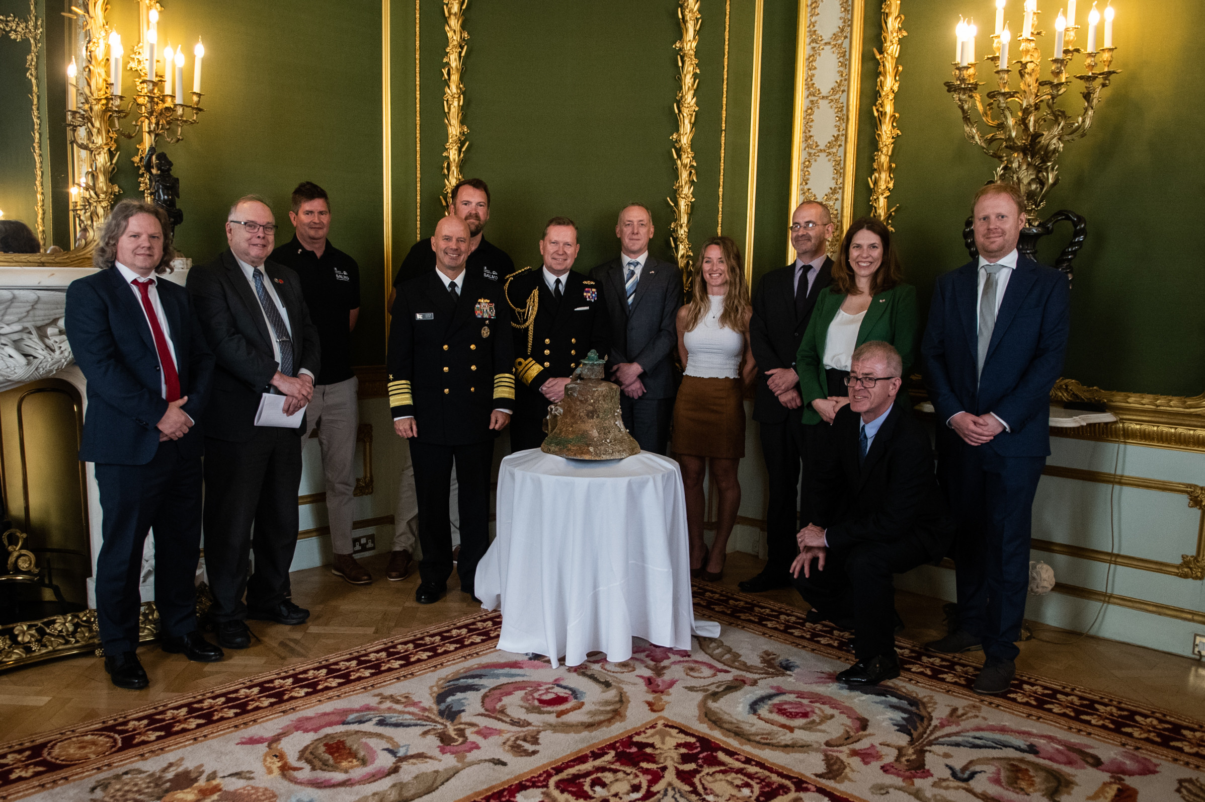 United States Navy Receives USS Jacob Jones (DD 61) Bell from Royal ...