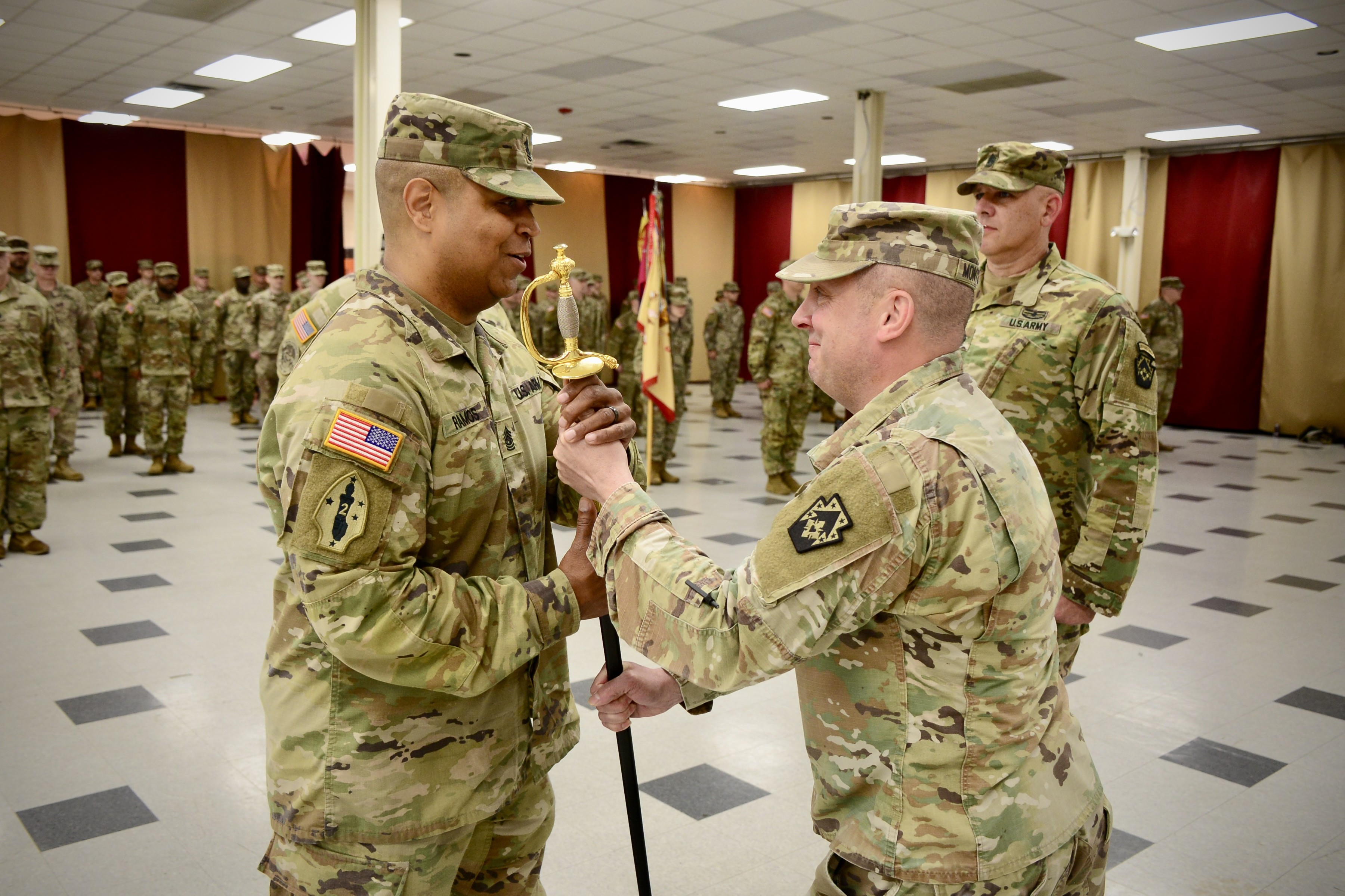213th Regional Support Group welcomes new command sergeant major ...