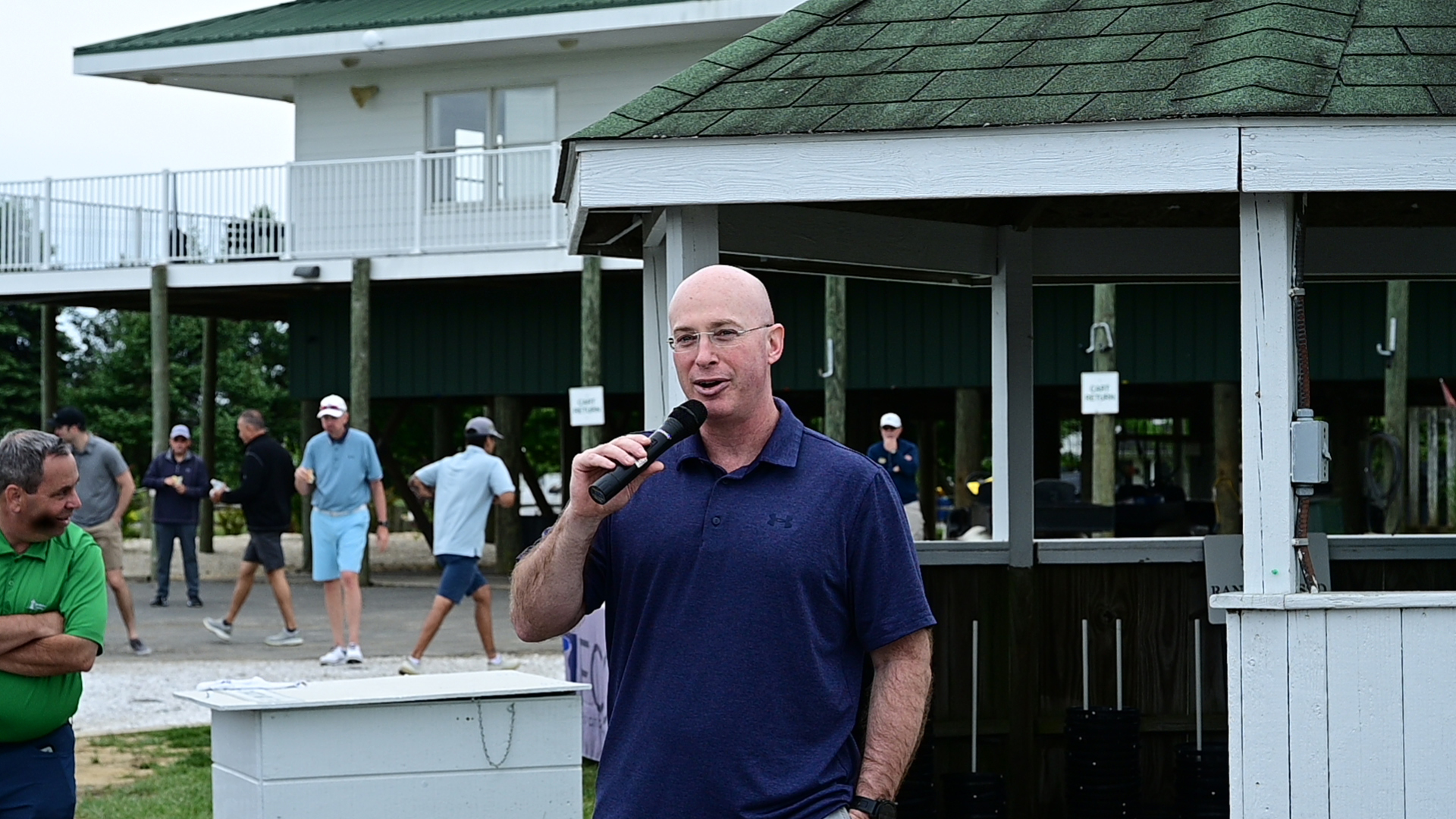 Team Dover plays at the 2024 Bluesuiters Golf Tournament