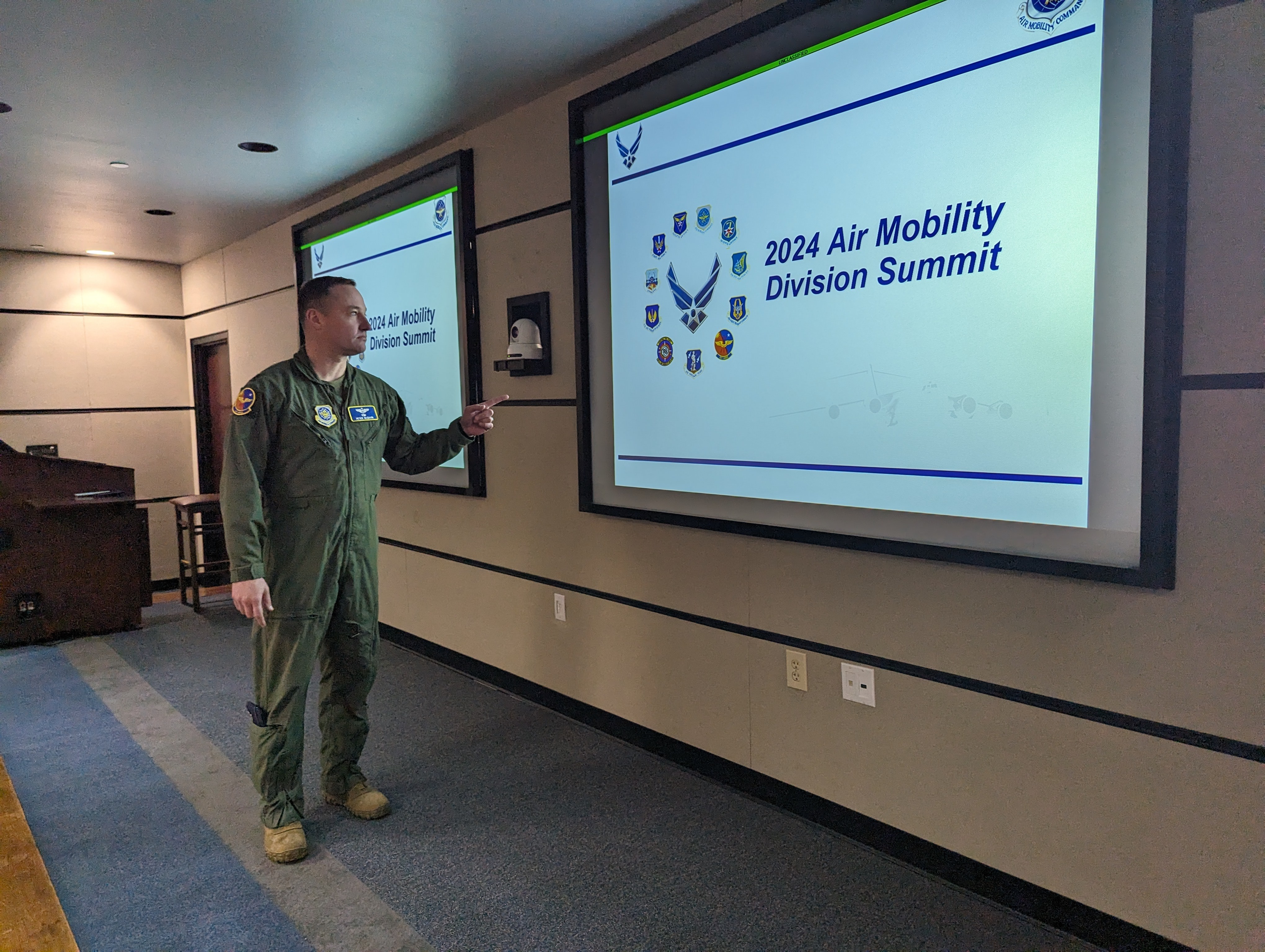 Air Mobility Operations Squadron airmen participate in the Global Air ...