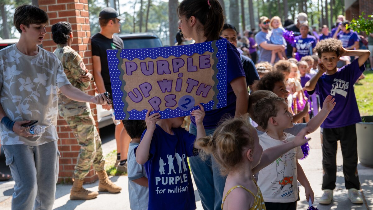 CDC Hosts Annual Purple Up Parade > Seymour Johnson Air Force Base ...
