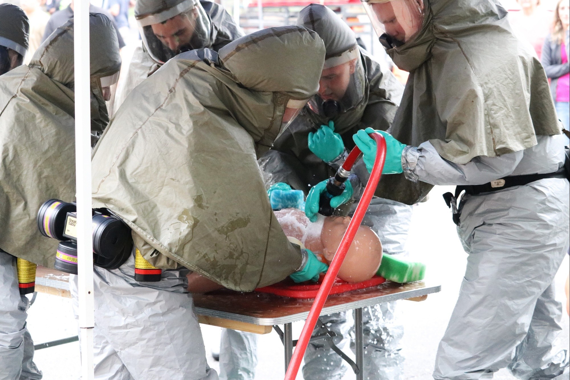 BAMC Decon team trains for potential disasters