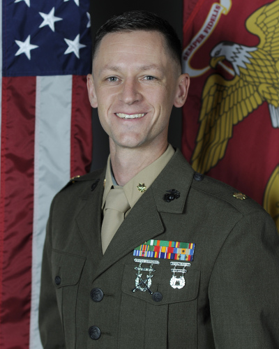 Major Kenneth C Huxtable > Marine Corps Information Command > Biography