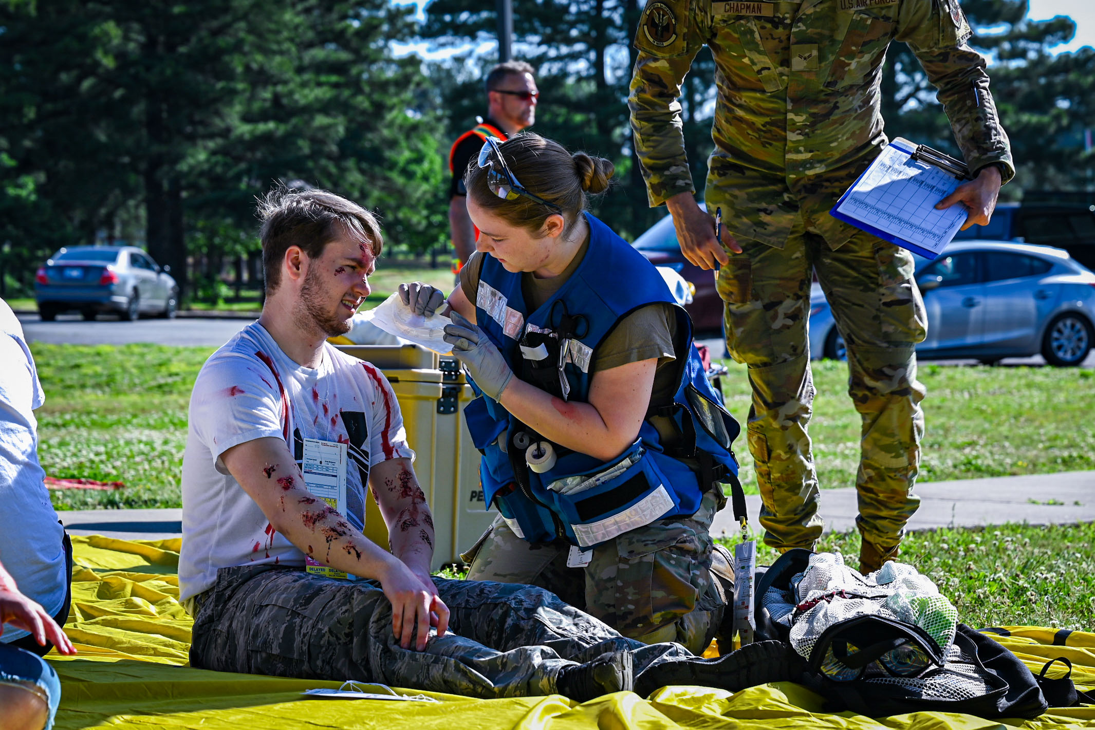19th MDG puts lifesaving skills to the test in Ready Eagle II > Little ...