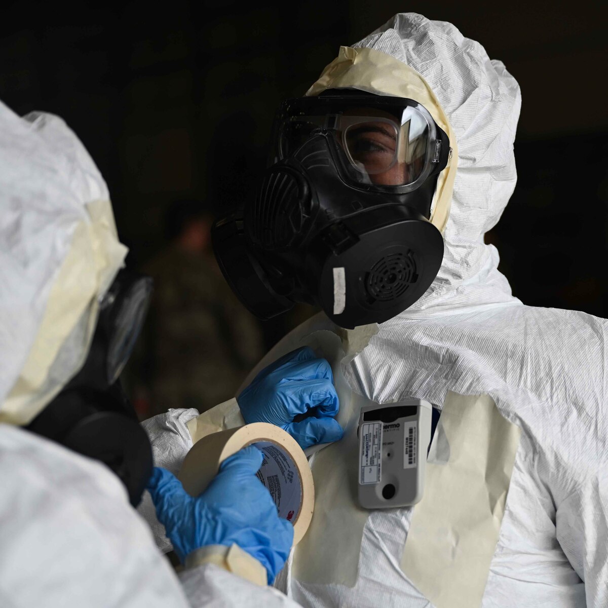 Radiant Falcon sharpens decontamination procedures > Royal Air Force ...