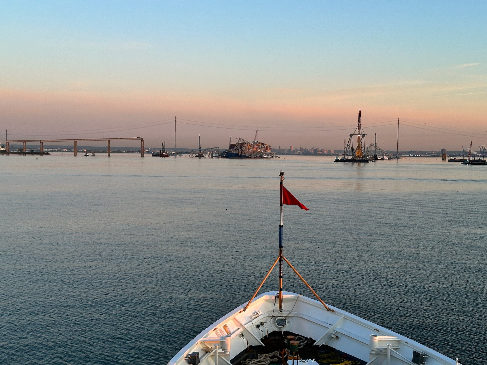 CGC Dependable arrival Curtis Bay